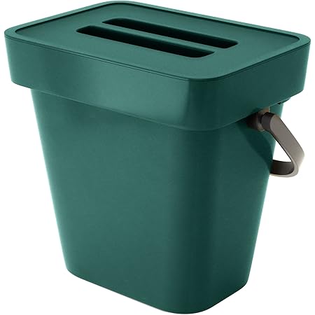 Amazon.com: Kitchen Compost Bin - Small Compost Bin - 5L Food Waste ...