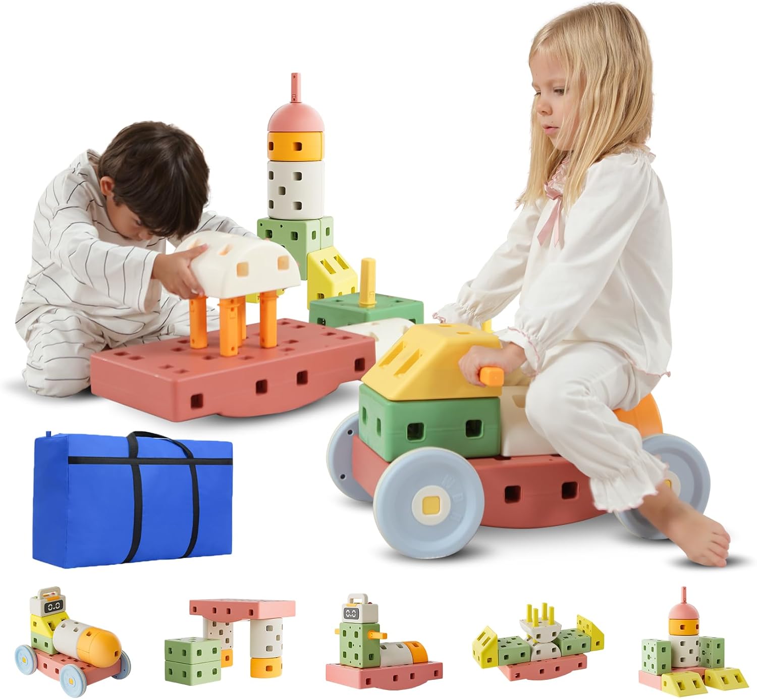 Amazon.com: UNICOO® DIY Modular Building Set - Ultimate Engineering ...