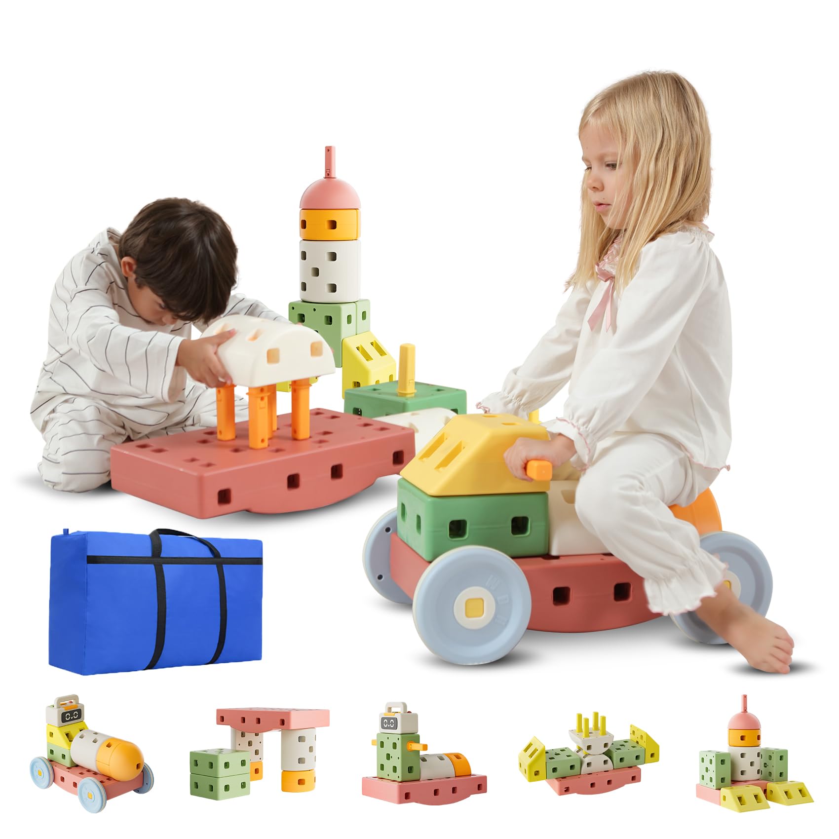 Amazon.com: UNICOO® DIY Modular Building Set - Ultimate Engineering ...