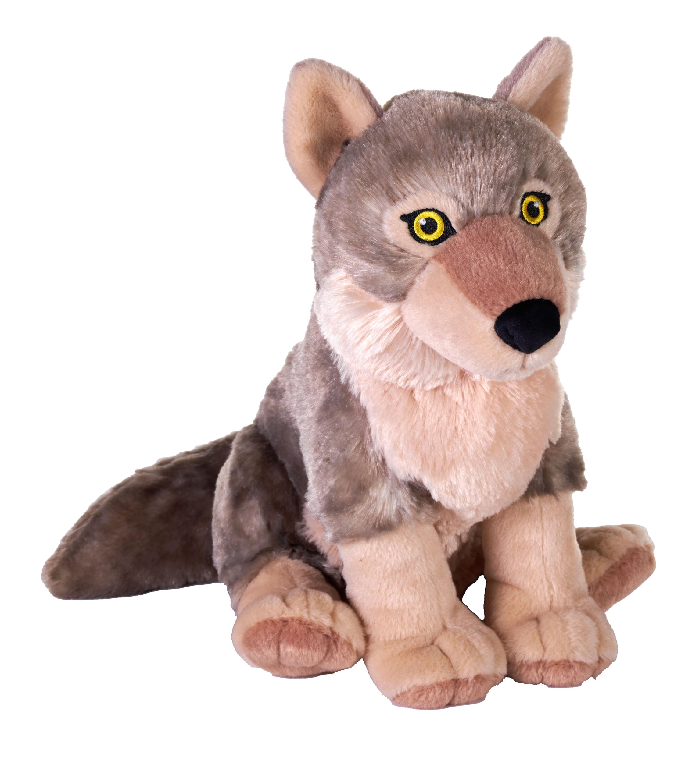 Amazon.com: Wild Republic Cuddlekins Eco Wolf, Stuffed Animal, 12 ...
