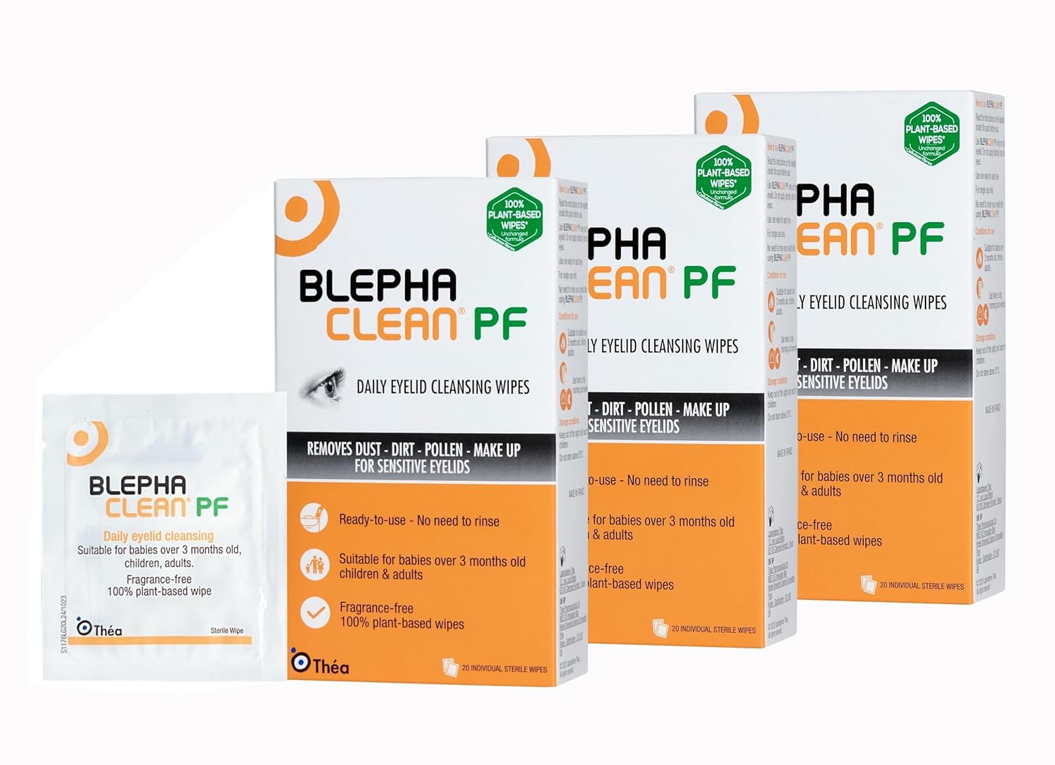 Amazon.com: Blephaclean 60 Sterile Eyelid Wipes For Blepharitis ...