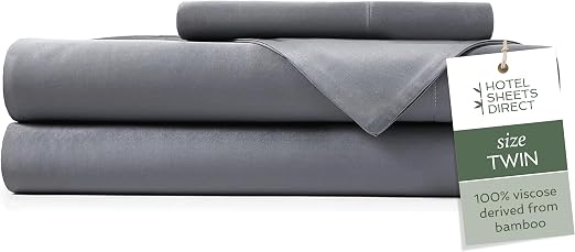 Amazon.com: Hotel Sheets Direct 100% Viscose Derived from Bamboo Sheets ...