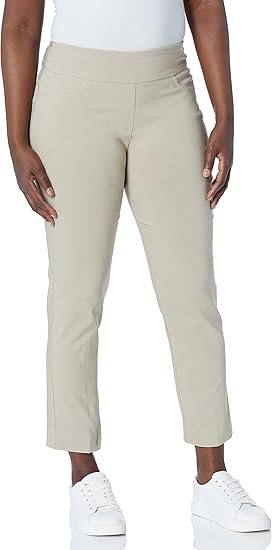 Ruby Rd. Women's Pull-On Solar Millennium Super Stretch Pant, Chino, 16 ...
