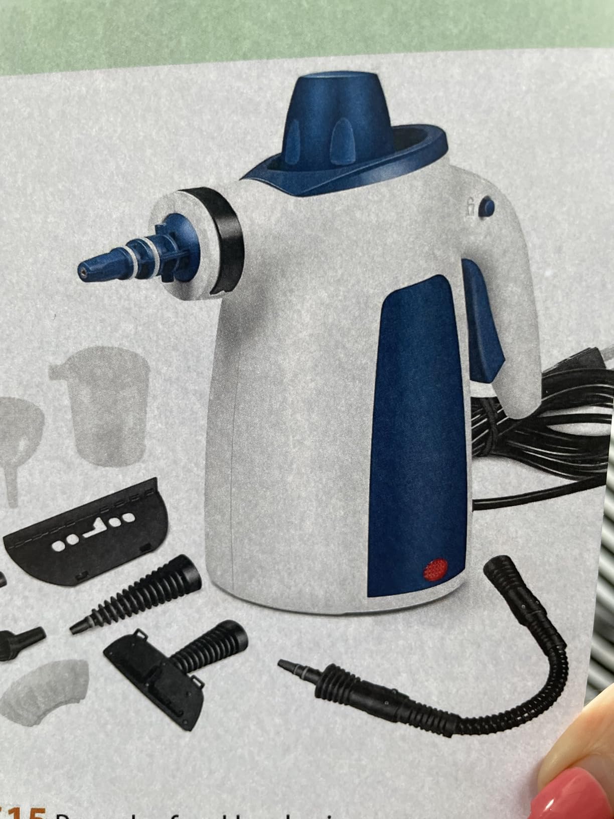 Steam Cleaner, HandHeld Steam Cleaners, Portable Steam Cleaning, Multi ...