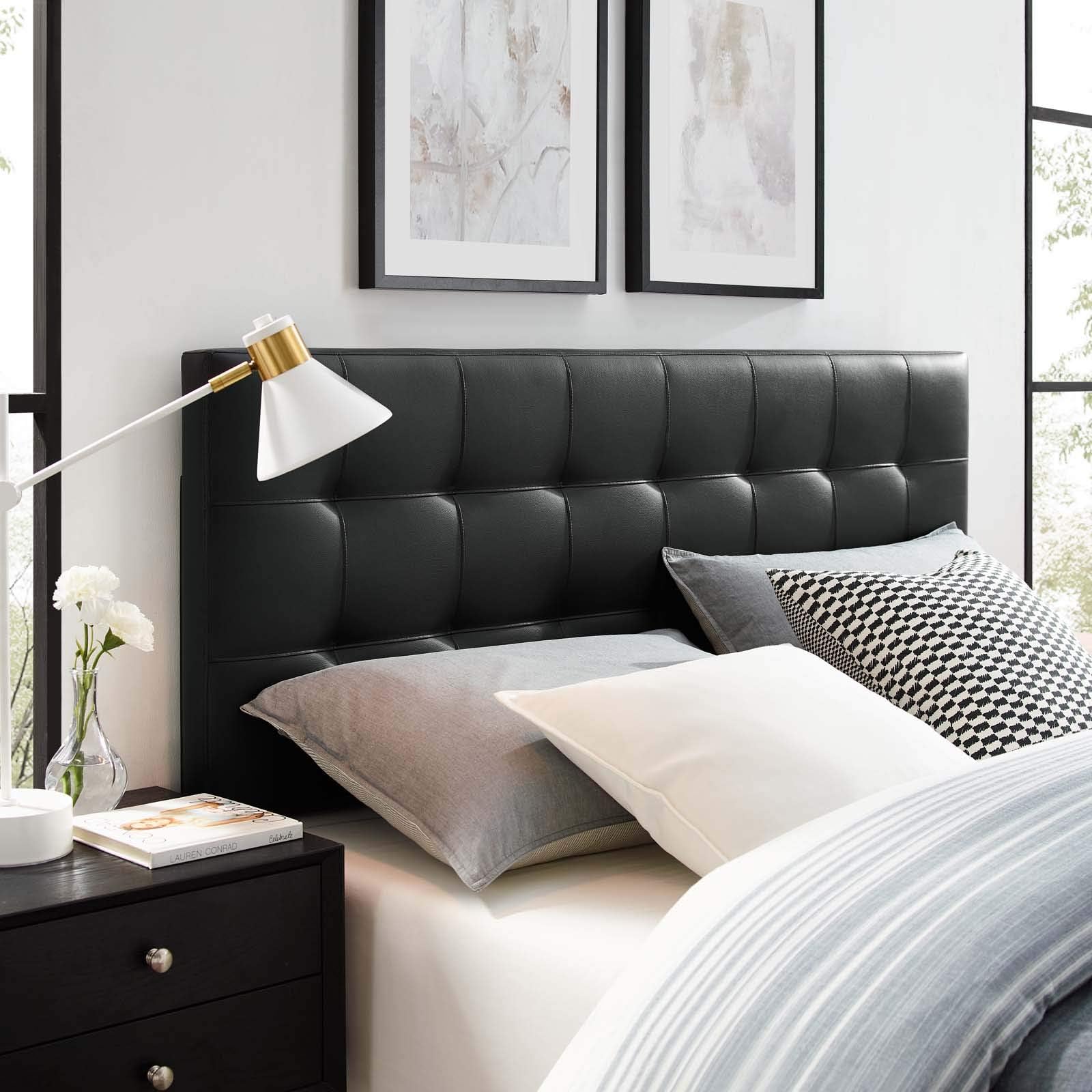 Amazon.com - Jessenia Headboards for Queen Size Bed, Upholstered Tufted ...