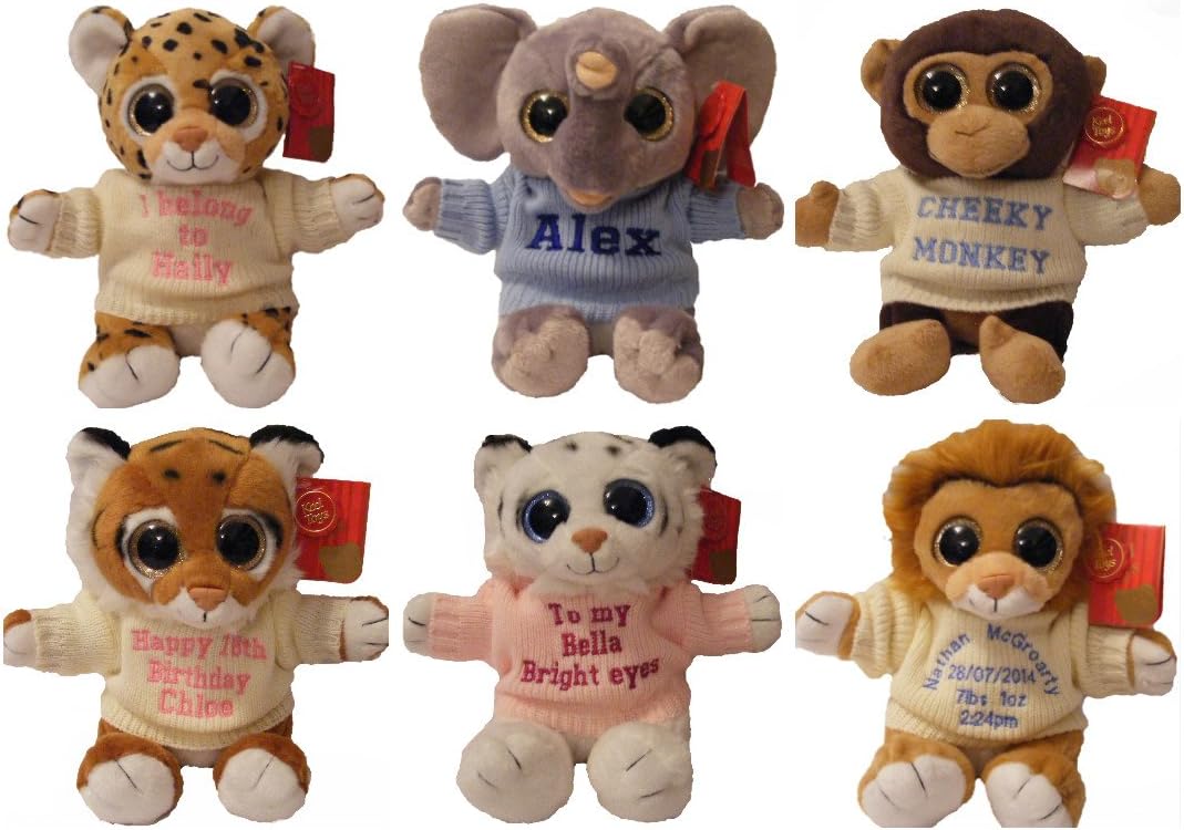 Personalised Teddy Bear, Teddies, Sparkle Eyes, Sparkle Eye Teddies ...