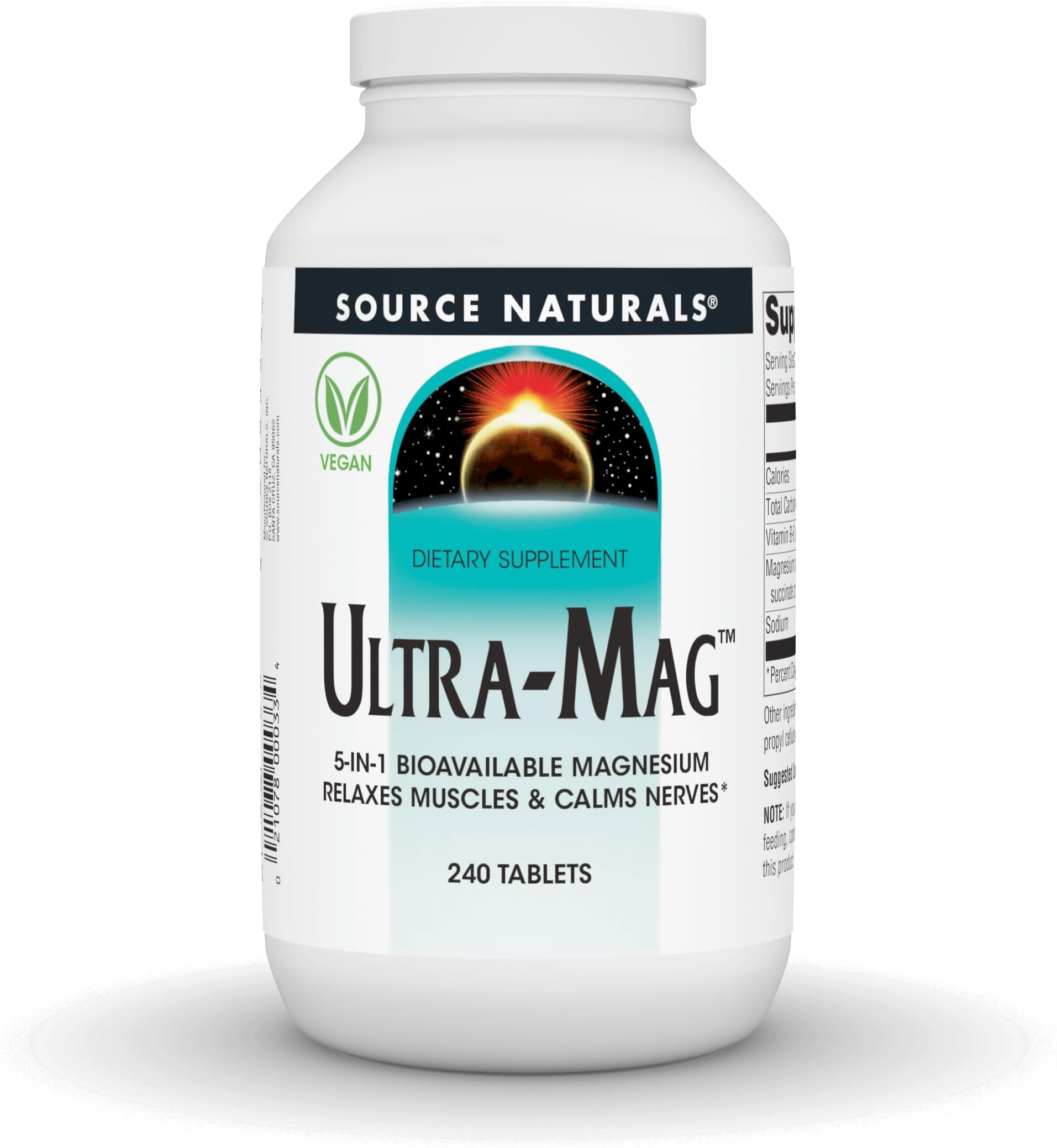 Amazon.com: Source Naturals Ultra-Mag High-Efficiency Magnesium Complex ...