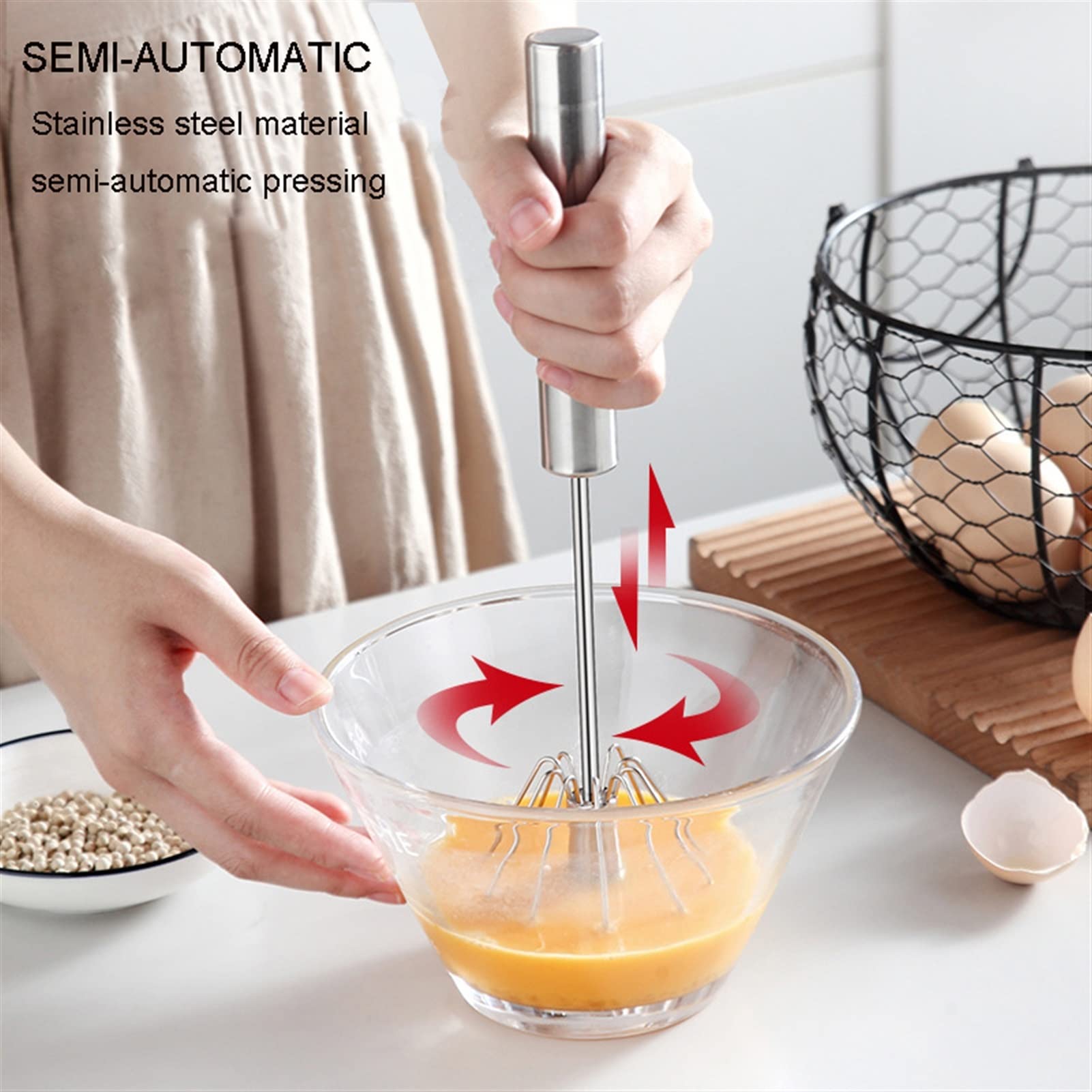 Manual Hand Blender Mixer