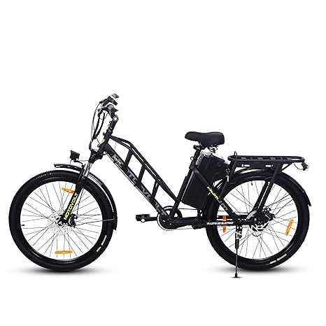 Motovolt Electric Cycle | HUM Standard Normal Range| App Connected ...