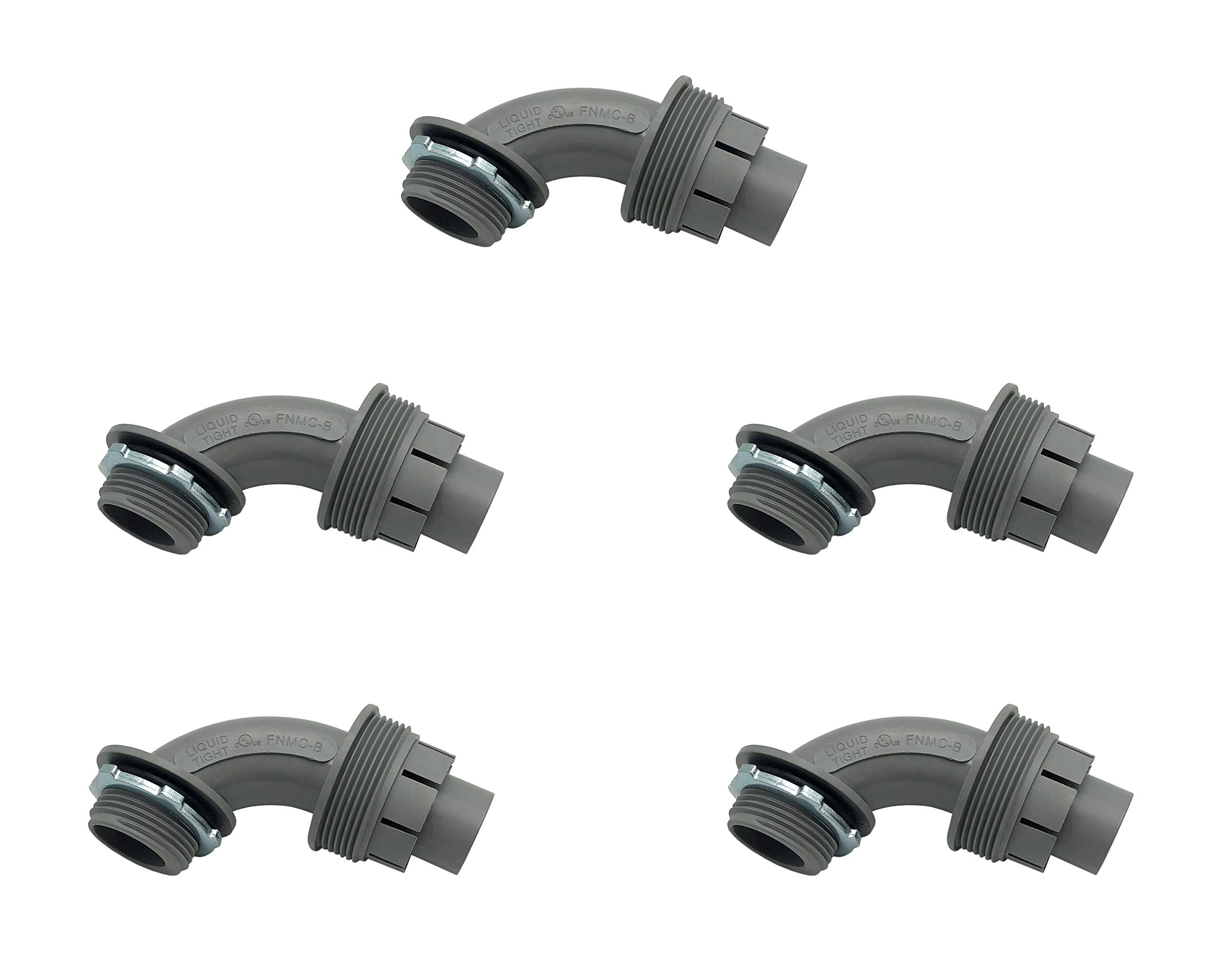 Buy 1/2 Inch 90 Degree Nonmetallic Liquid Tight Electrical Conduit ...