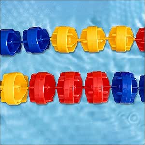 Amazon.com: 3-30ft Long Swimming Pools Lane Divider Floats, Swimming ...