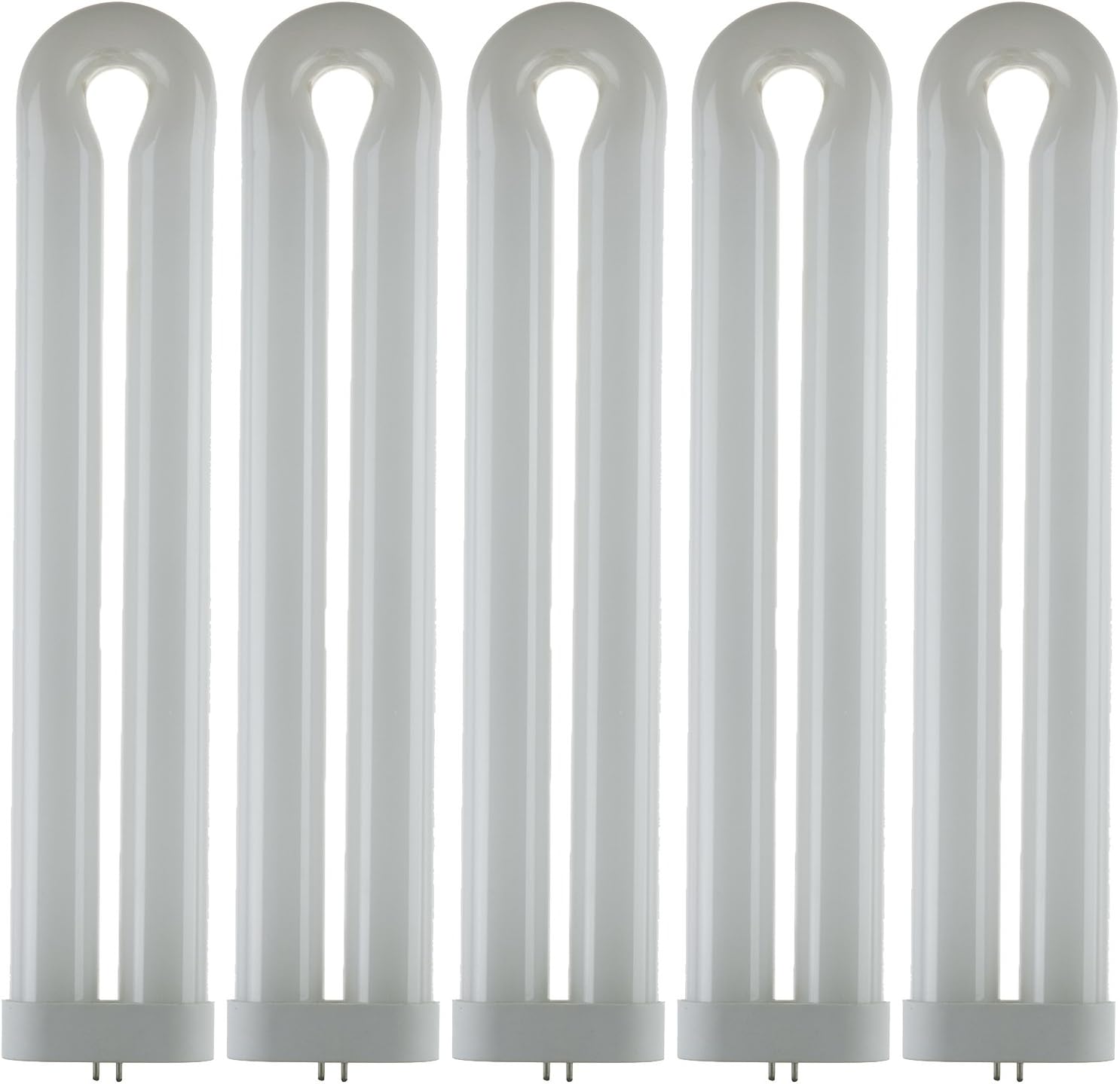 Sunlite 05160-SU T6 Fluorescent U-Shaped Light Bulb, 18 Watts, UV Light ...