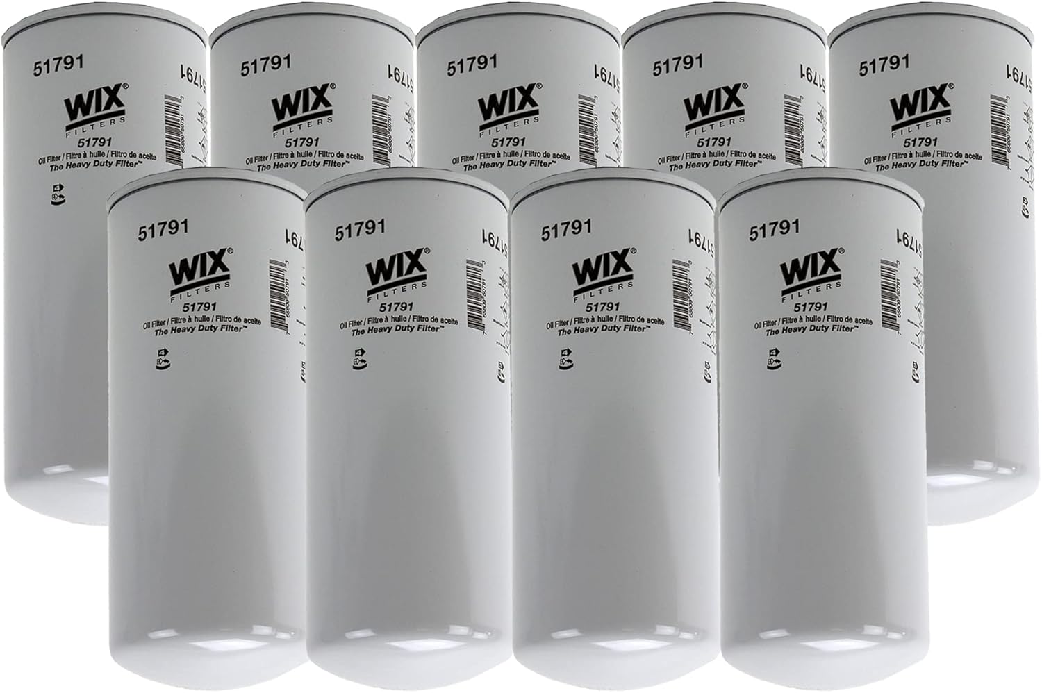 Buy Wix Set 9 Engine Motor Oil Filters For Autocar Blue Bird Chevy Ford ...