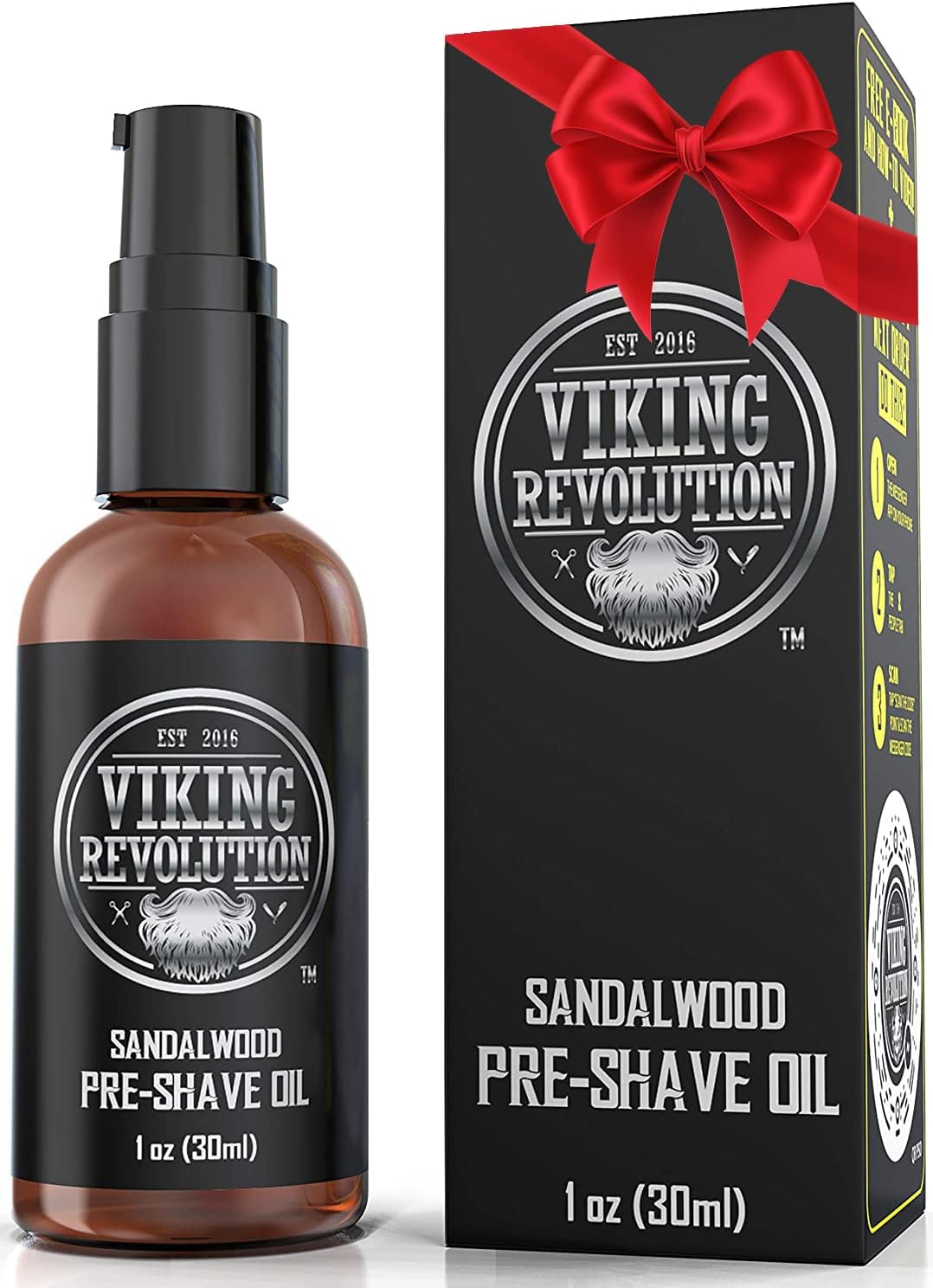 Amazon.com: Pre Shave Oil for Men - Best Shaving Oil with Sandalwood ...