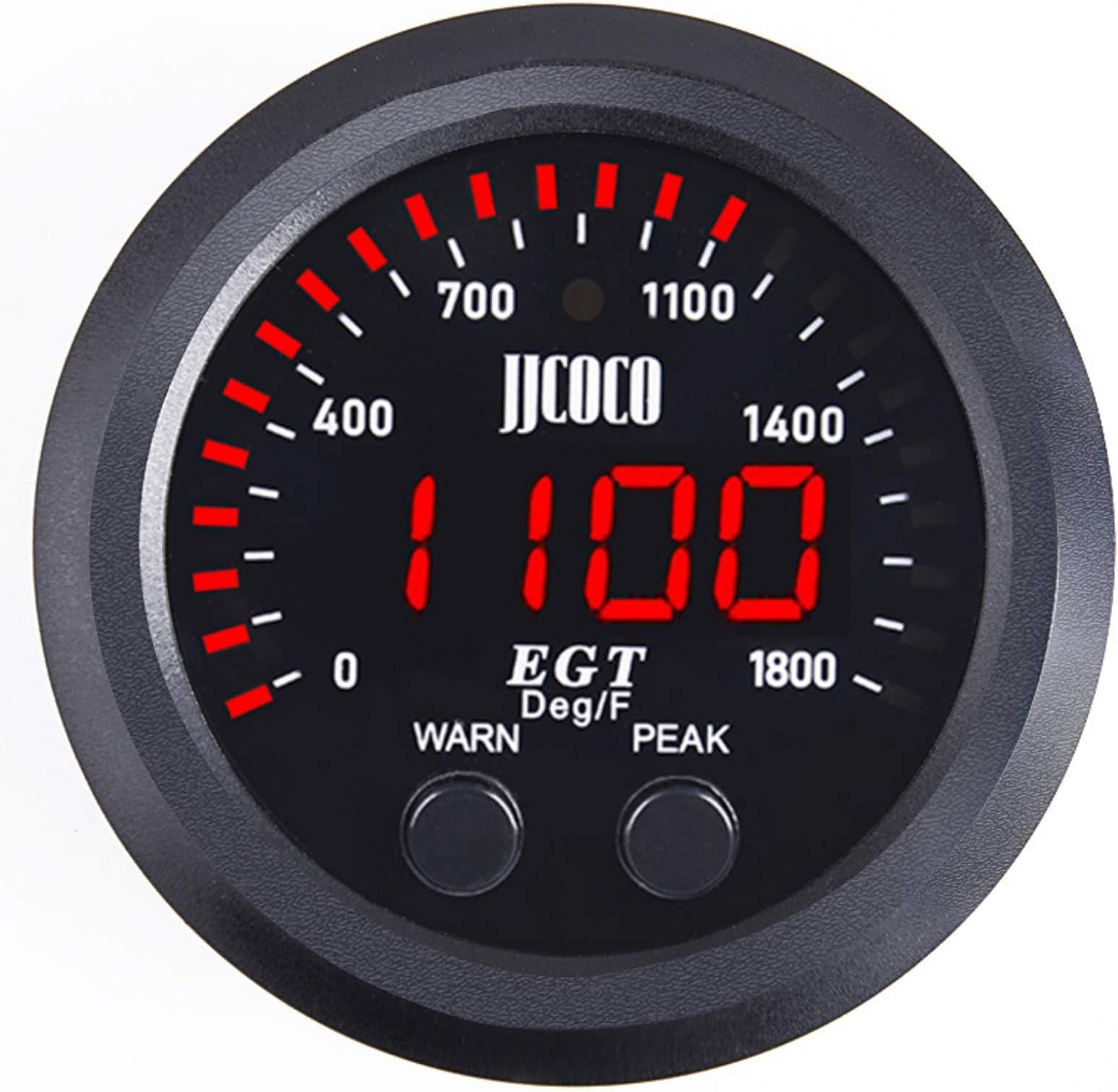 Amazon.com: ESUPPORT Car 2" 52mm EGT Exhuast Gas Temp Gauge Meter ...