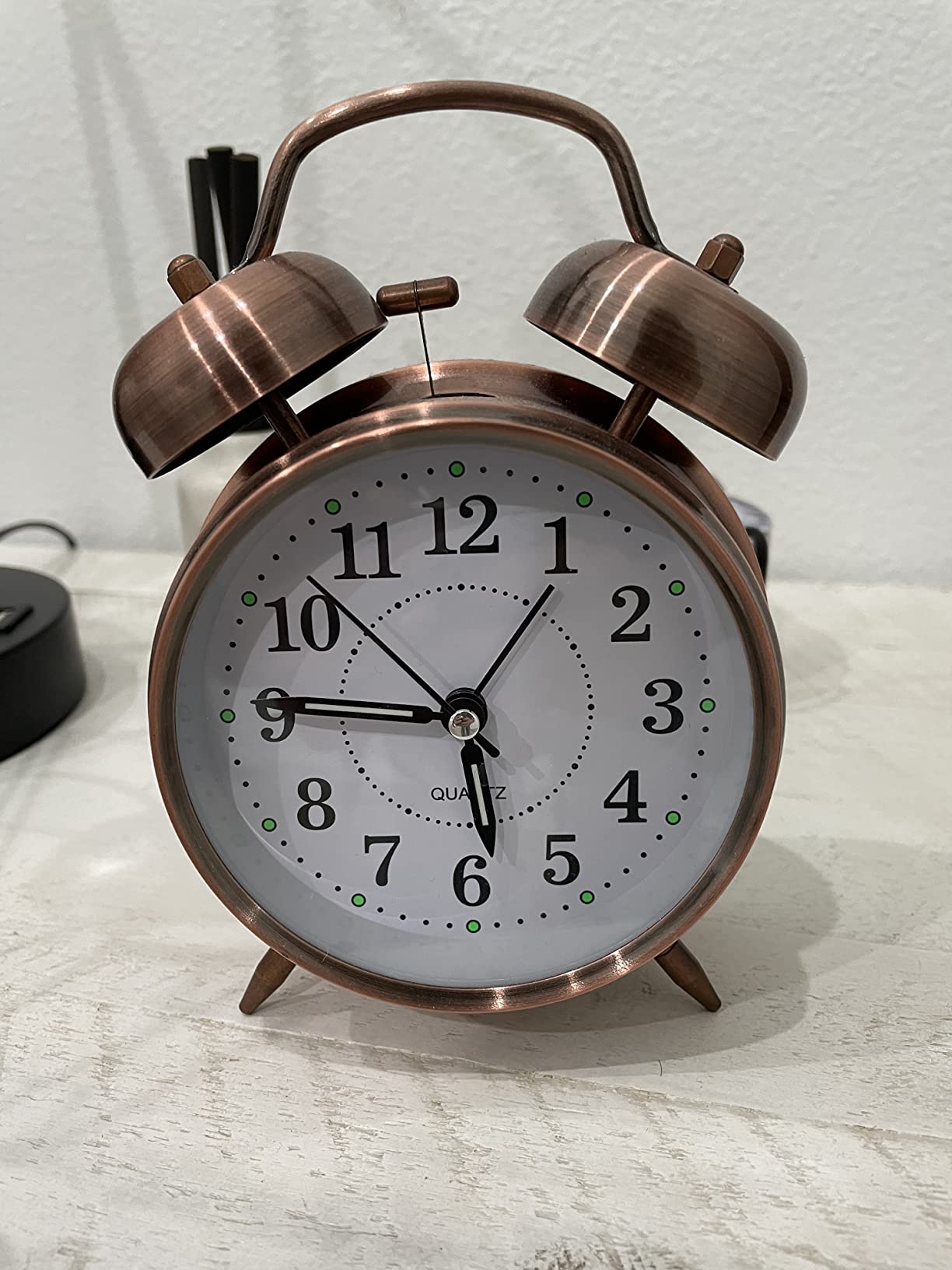 Amazon.com: PIPAPOINT [Loud Sound for Deep Sleepers 4'' Twin Bell Alarm ...