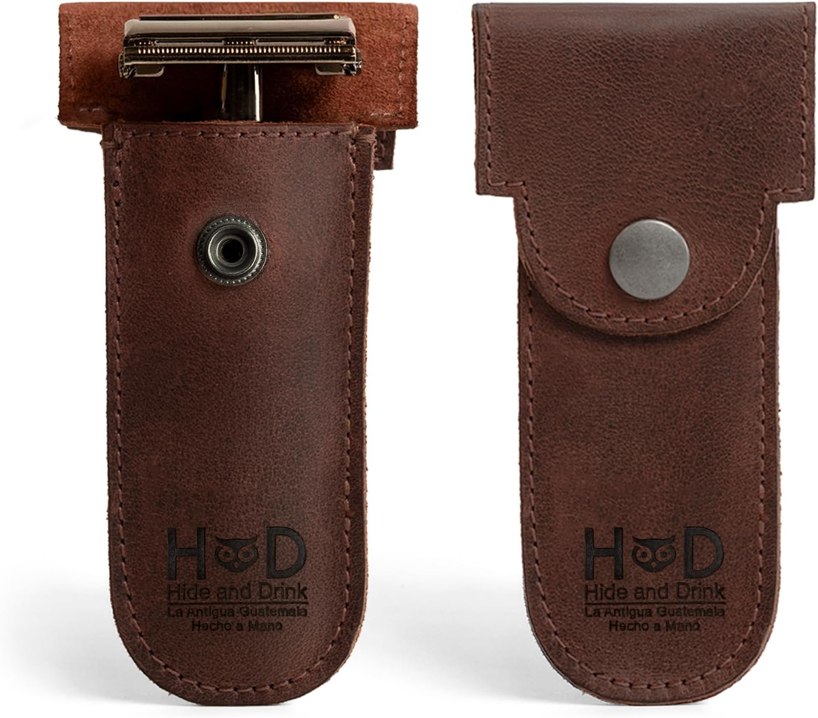 Amazon.com: Parker Genuine Leather Double Edge Safety Razor Protective ...