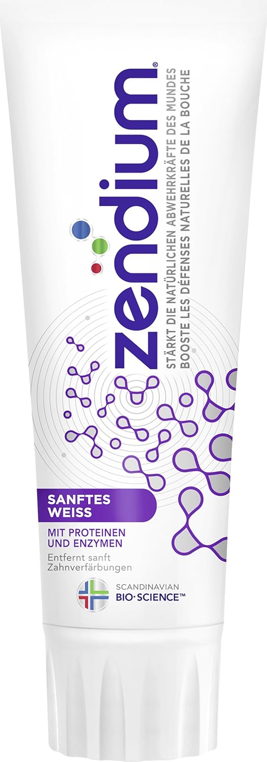 Zendium Toothpaste Soft White (75 ml) : Amazon.co.uk: Health & Personal ...