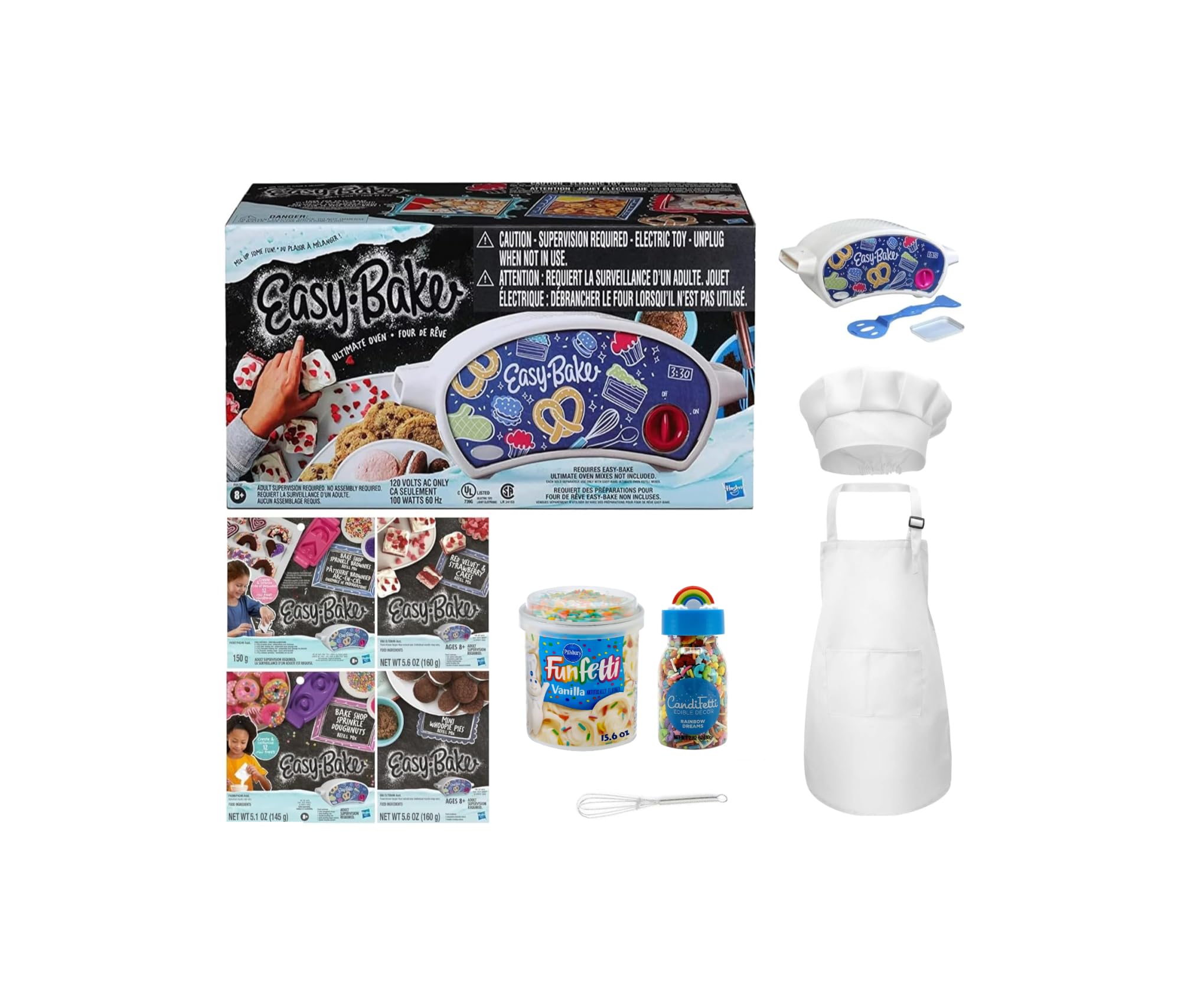 Snapklik.com : Easy Bake Oven Easy Bake Ultimate Oven Baking Rainbow Bundle