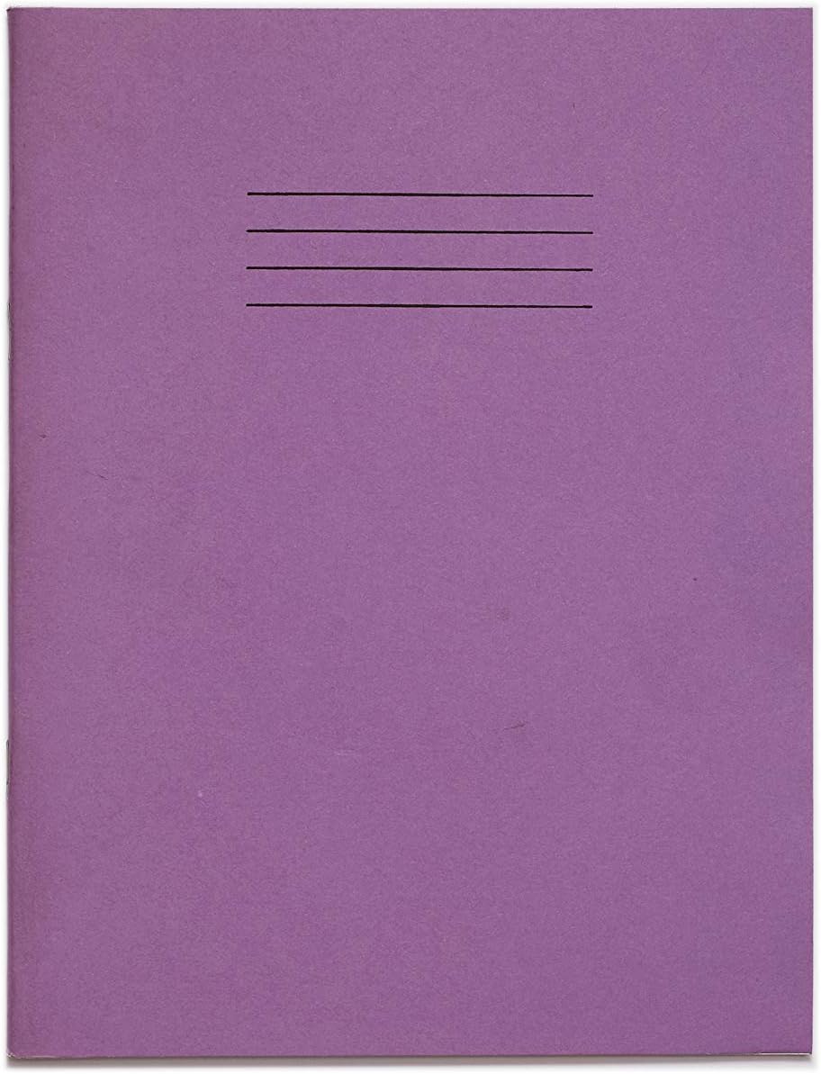 RHINO Stationery Exercise Book | 9 X 7 | A5+ | 80 Page | 10mm Squared ...