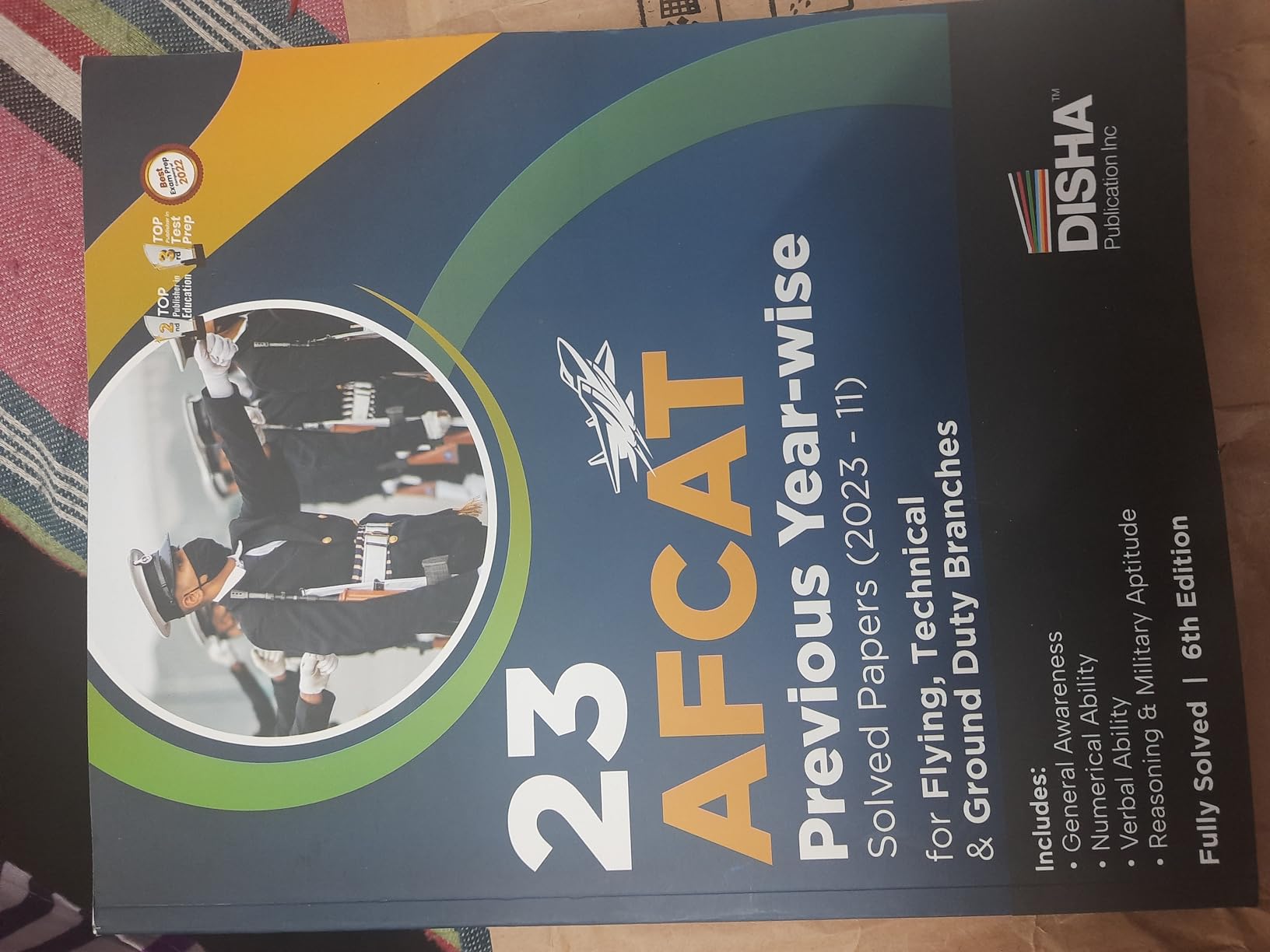 23 AFCAT Previous Year-wise Solved Papers (2023 - 11) for Flying ...