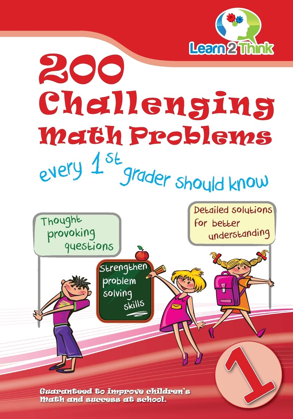 200 Challenging Math Problems every 1st grader should know: Learn 2 ...