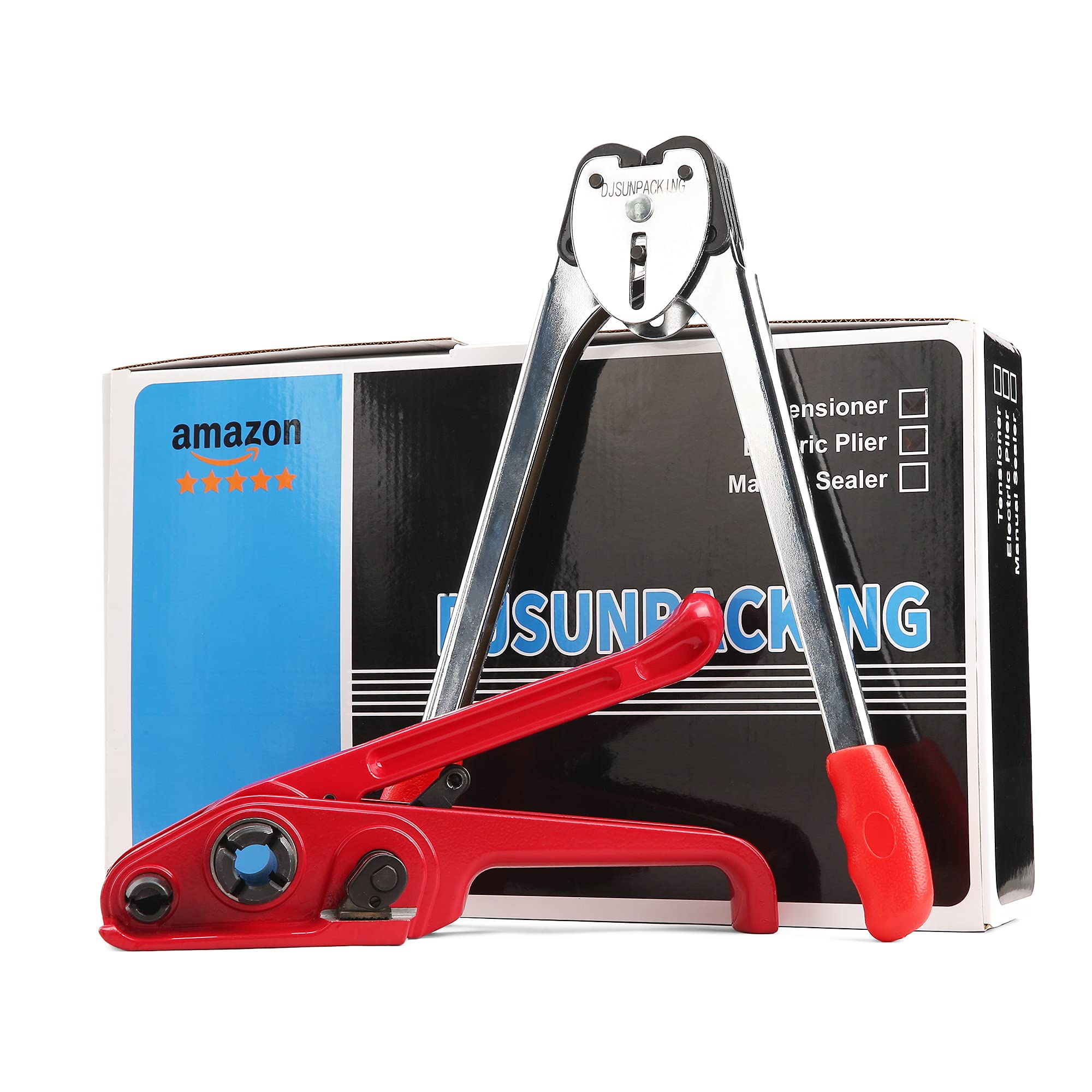 Poly Strapping Tensioner & Cutter Manual Banding Sealer Tools Windlass ...