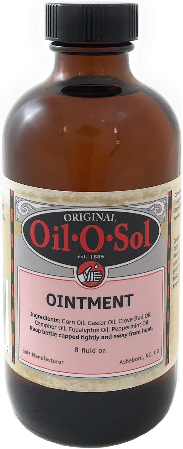Amazon.com: Oil-O-Sol Ointment Essential Oil Blend 8 Ounce Bottle ...