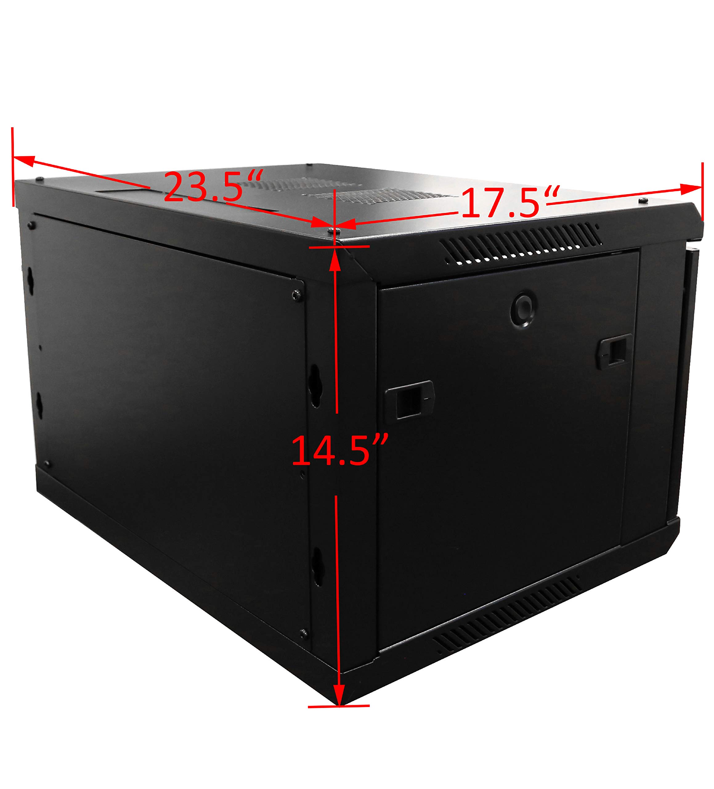 Buy AEONS 6U Professional Wall Mount Network Server Cabinet Enclosure ...