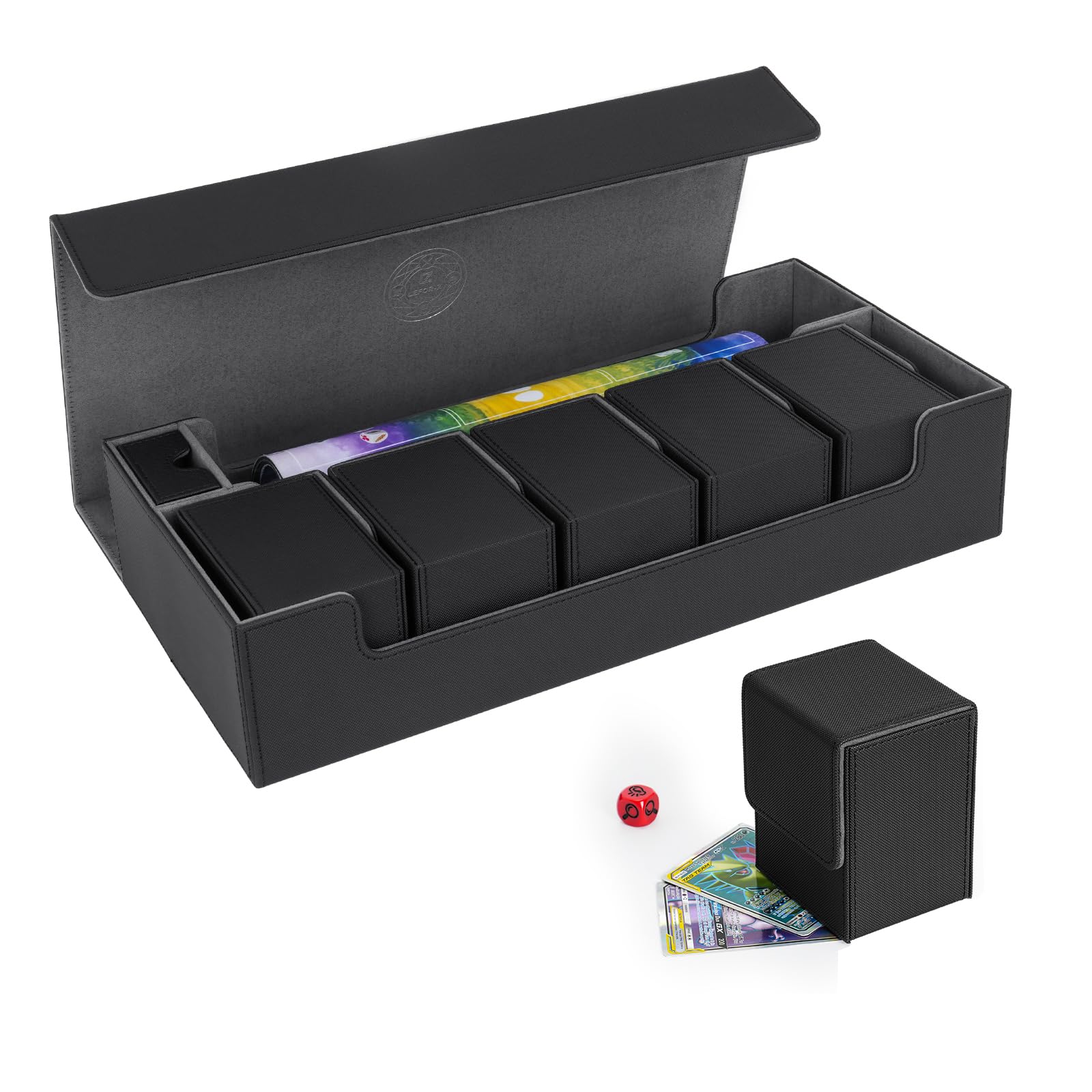 Amazon.com: LEFOR·Z 6 in1 Card Deck Box Set,X-Large Premium Card Game ...
