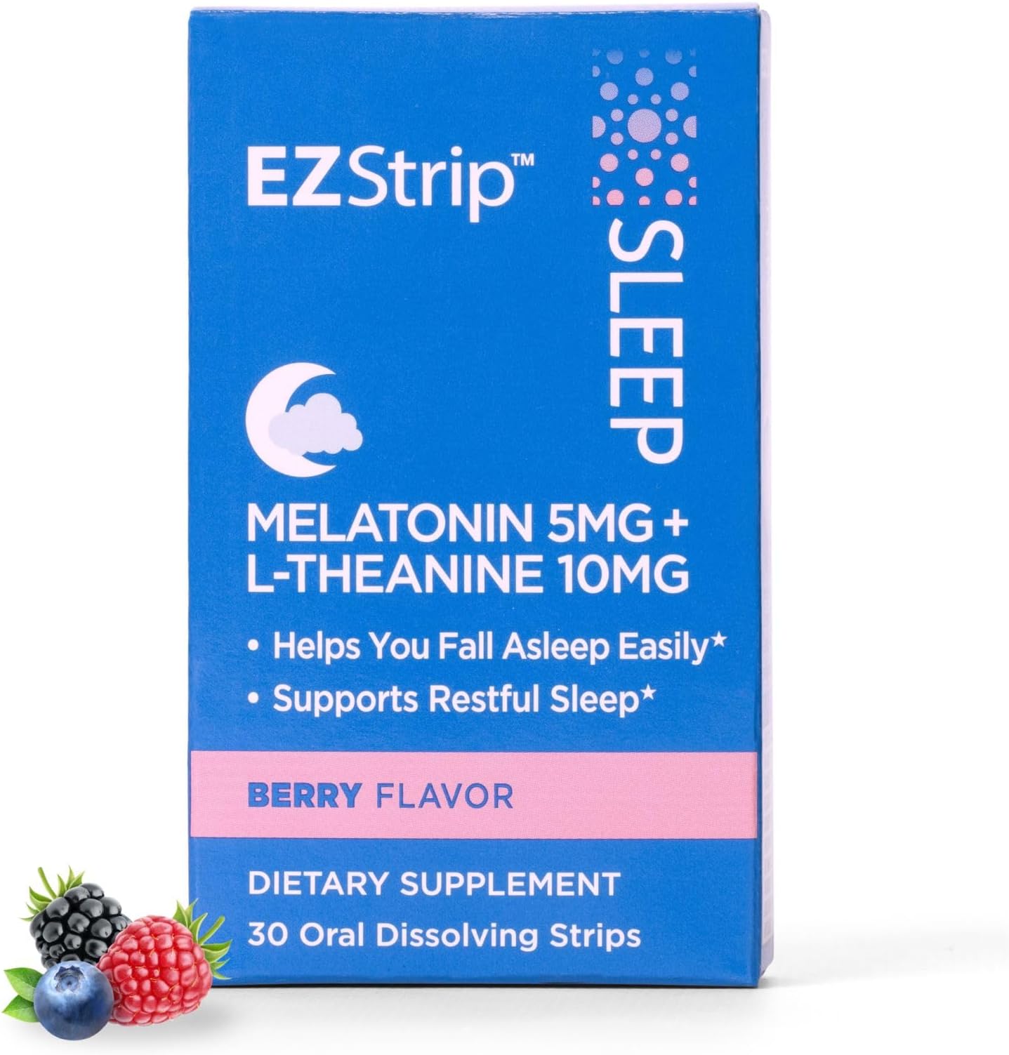 Amazon.com: ZENERGY Sleep Oral Strips - Chamomile Lavender Flavor | 5mg ...