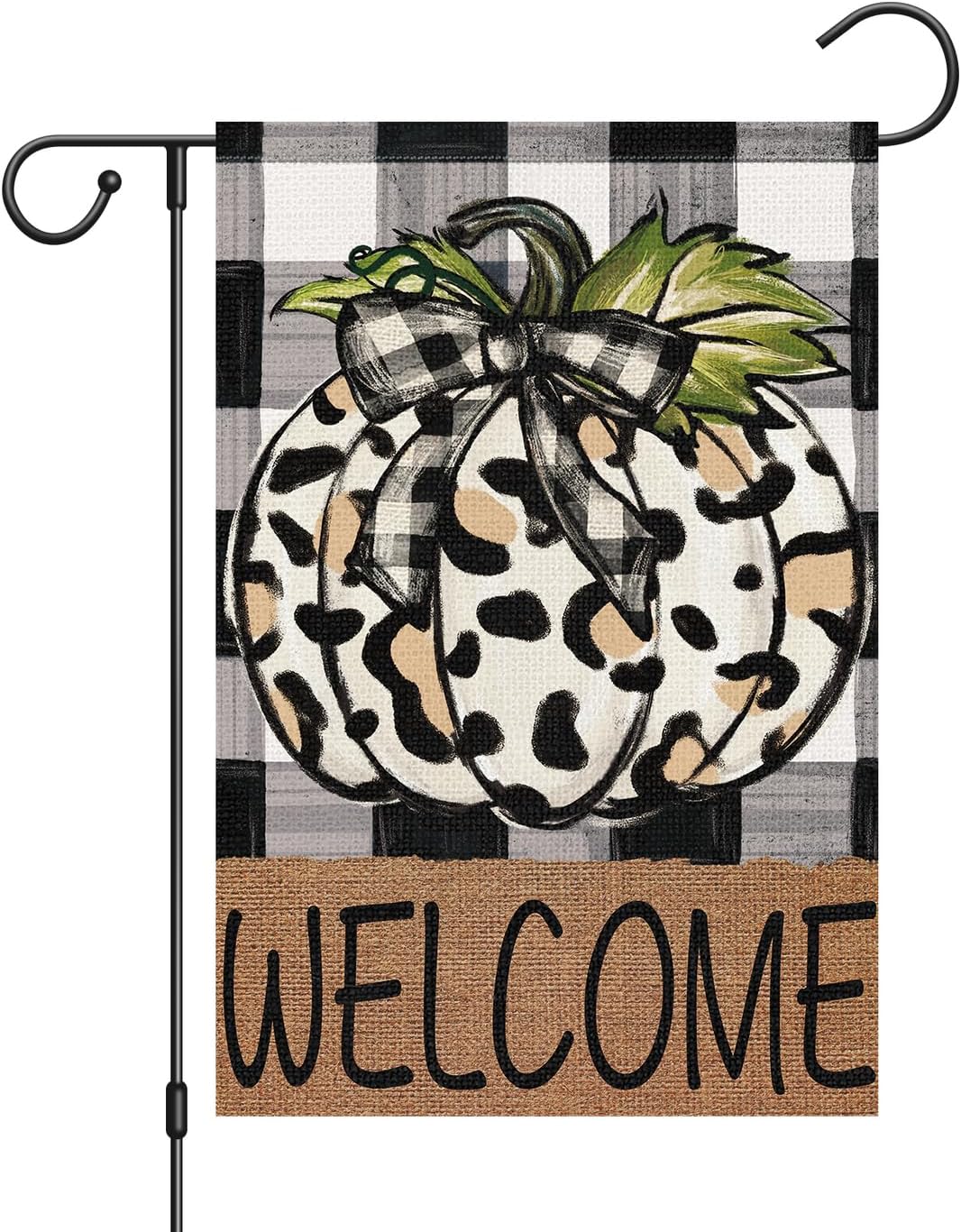 Amazon.com : Louise Maelys Welcome Fall Garden Flag 12x18 Double Sided ...