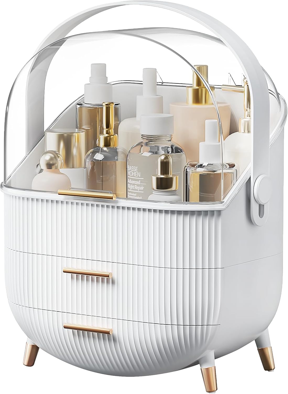 Amazon.com: BTGGG Makeup Storage Organizer with Lid, Waterproof ...