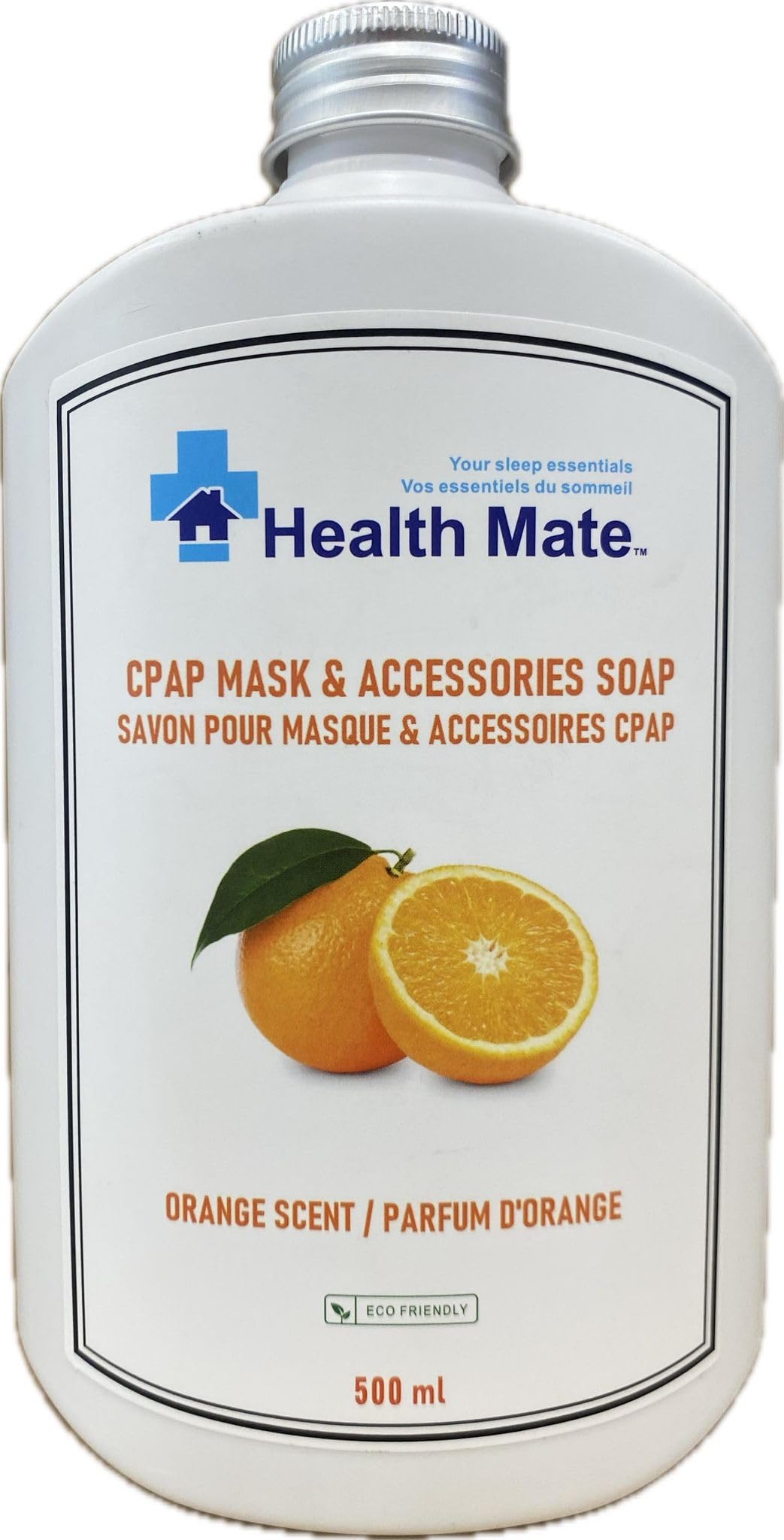Health Mate CPAP Mask & Accessories Soap - Orange Scent 500ml : Amazon ...