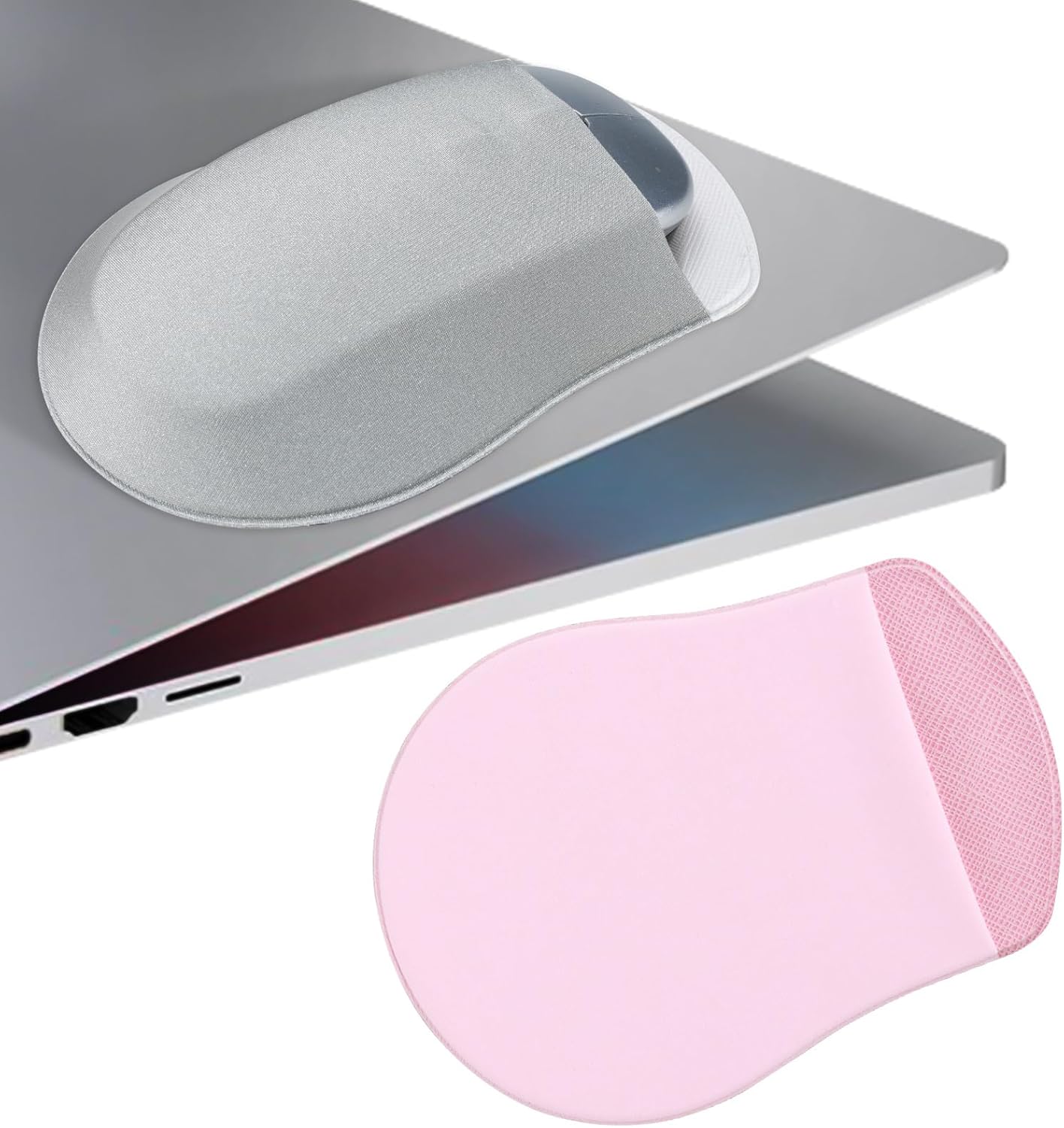 Amazon.com: Realand 2Pcs Stick-On Wireless Laptop Mouse Holder, Elastic ...