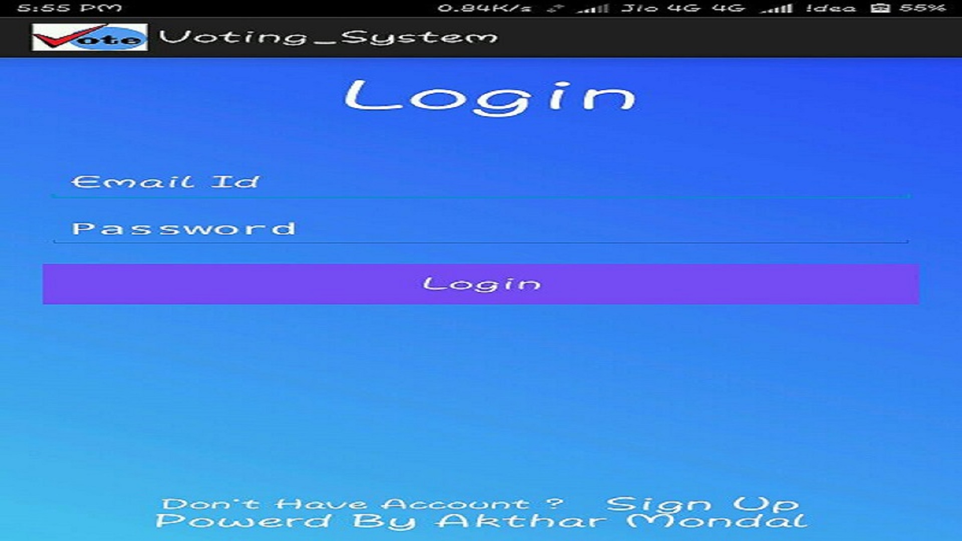 Voting System - App on Amazon Appstore
