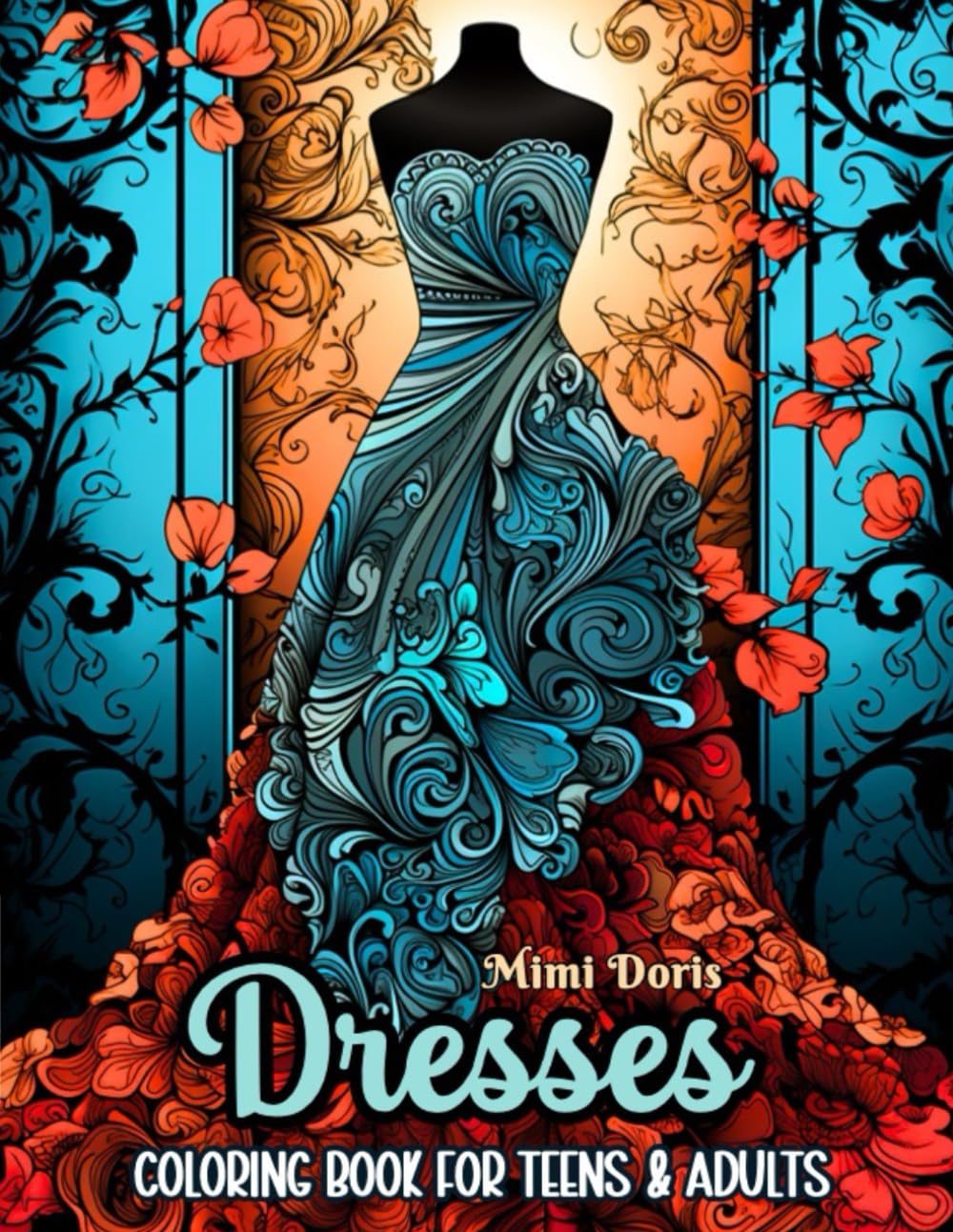 Amazon.com: Adult Coloring Book Dresses: Discover 30 Haute Couture and ...
