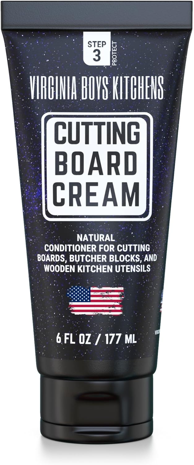 Amazon.com: Wood Cutting Board Oil Food Grade - Cream Formula - Butcher ...