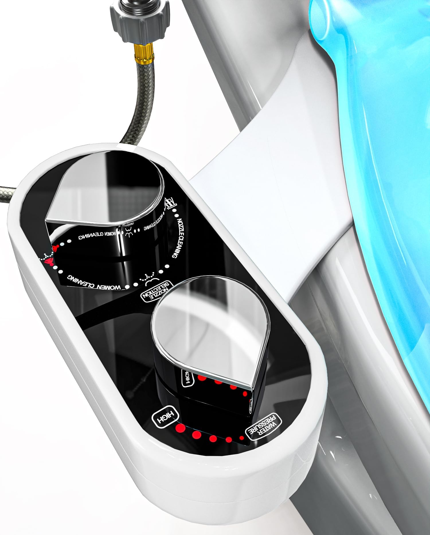 FOOFOO Bidet Toilet Seat Bumper for Bidet Attachment with Strong ...
