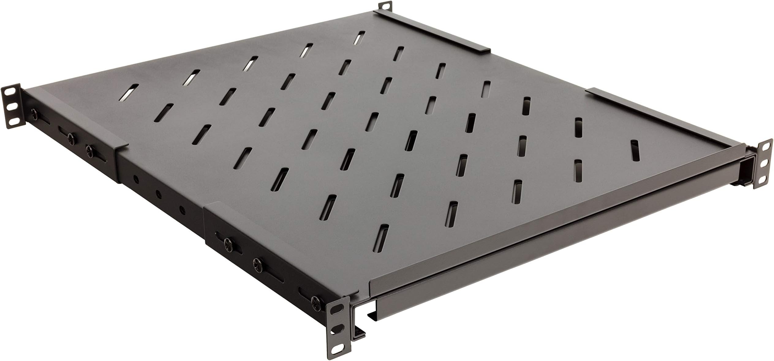 Amazon.com: Electriduct 1U Adjustable Shelf - Universal 19" Vented Rack ...