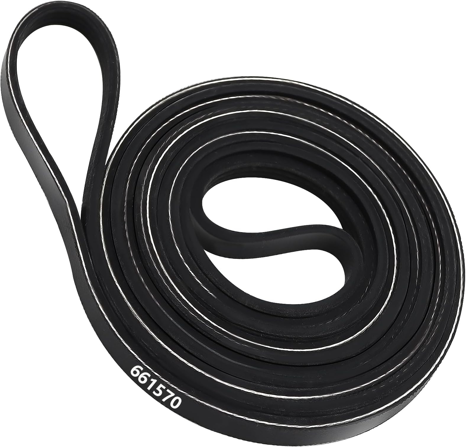 Amazon.com: Whirlpool 341241 Dryer Drum Belt, White : Appliances