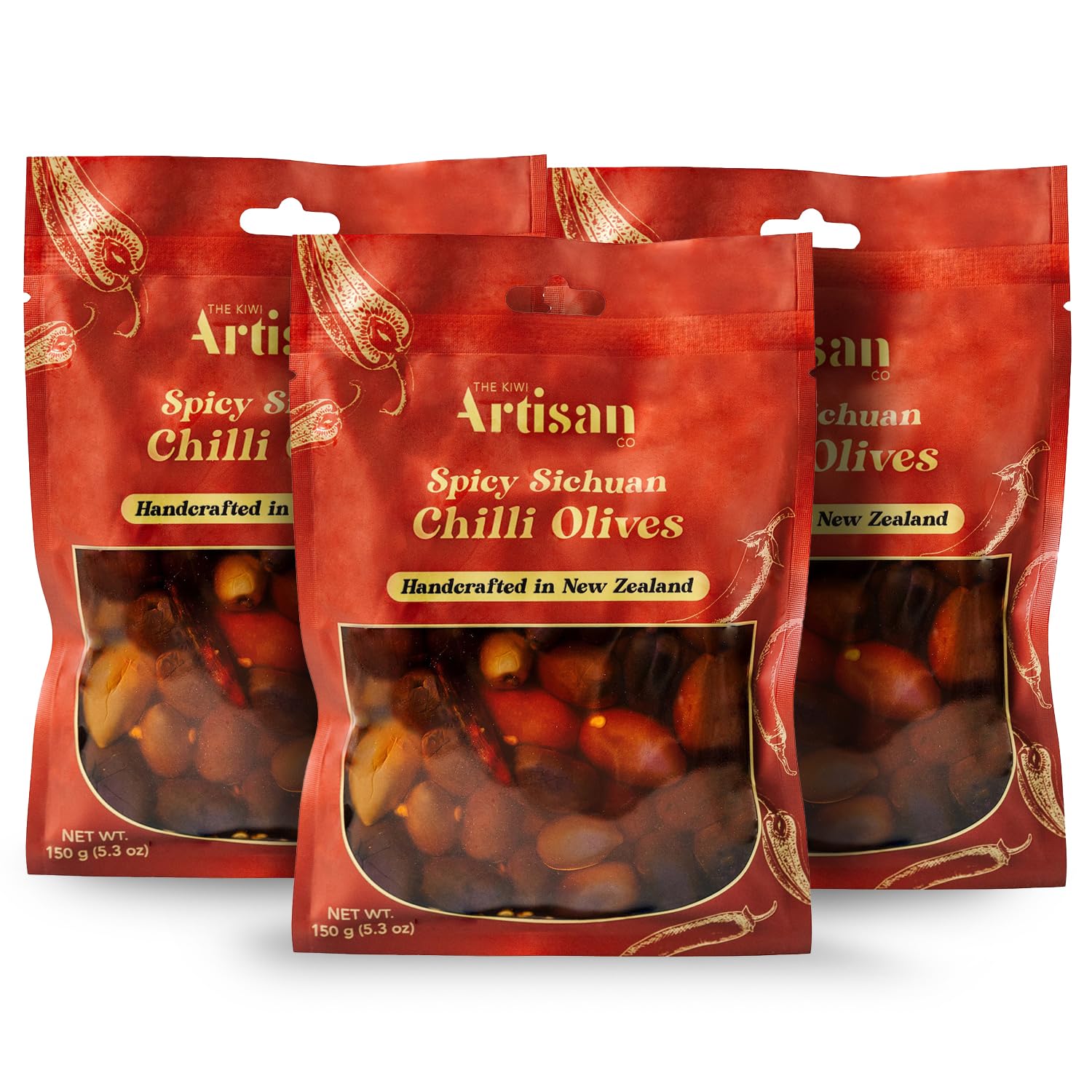 Amazon.com : Kiwi Artisan Flavored Snack Olives, Whole Kalmata Olives ...