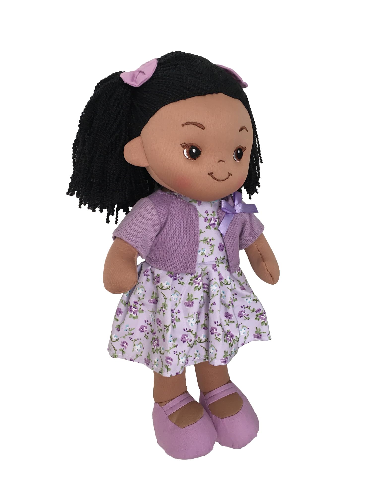 Linzy Muñeca De Trapo y Tela Hailey Color Morado : Amazon.com.mx ...