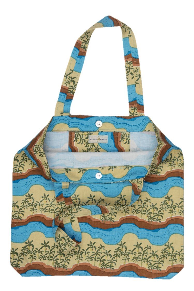 Nehal Desai Stylish Tote Bag Goa Collection : Amazon.in