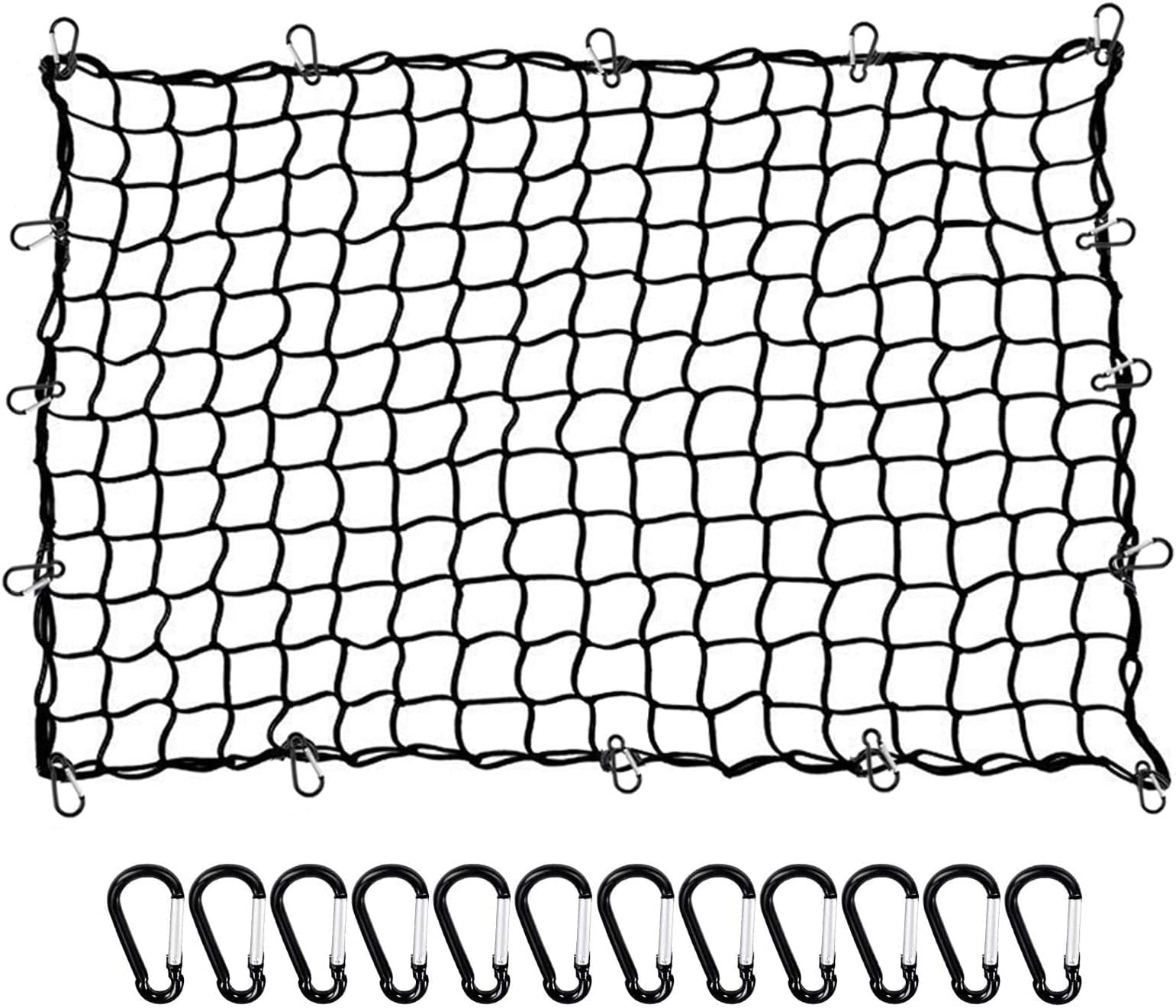 Amazon.com: Heavy Duty Cargo Net for Pickup Truck | Dump Truck Mesh ...