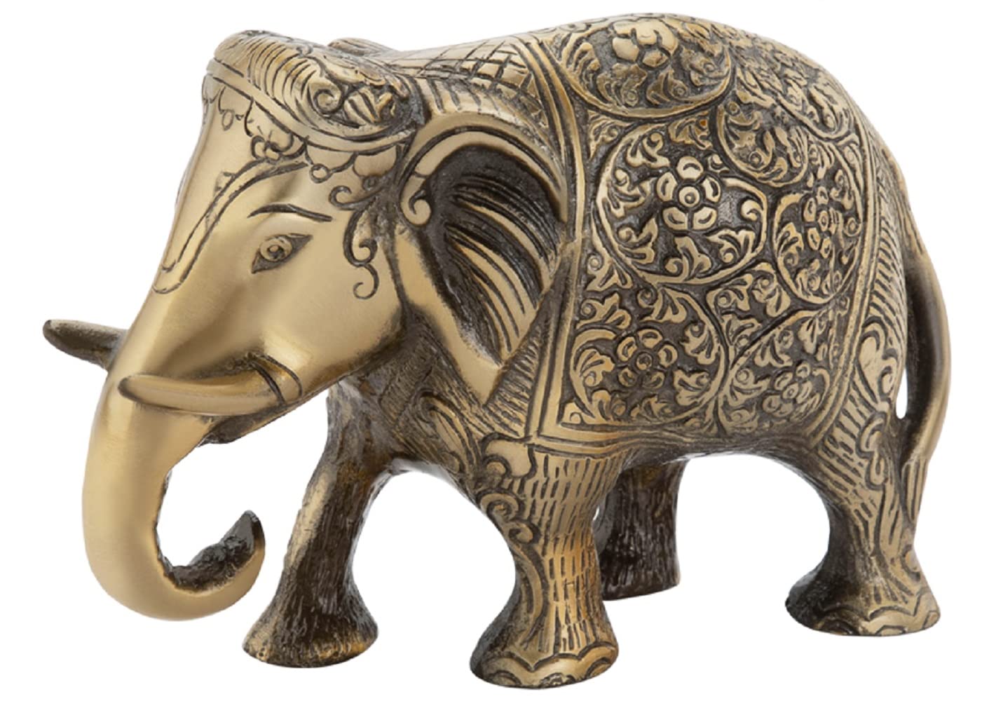 Buy ARTSMART Metal Handcrafted Elephant Idol Showpiece Decorative ...