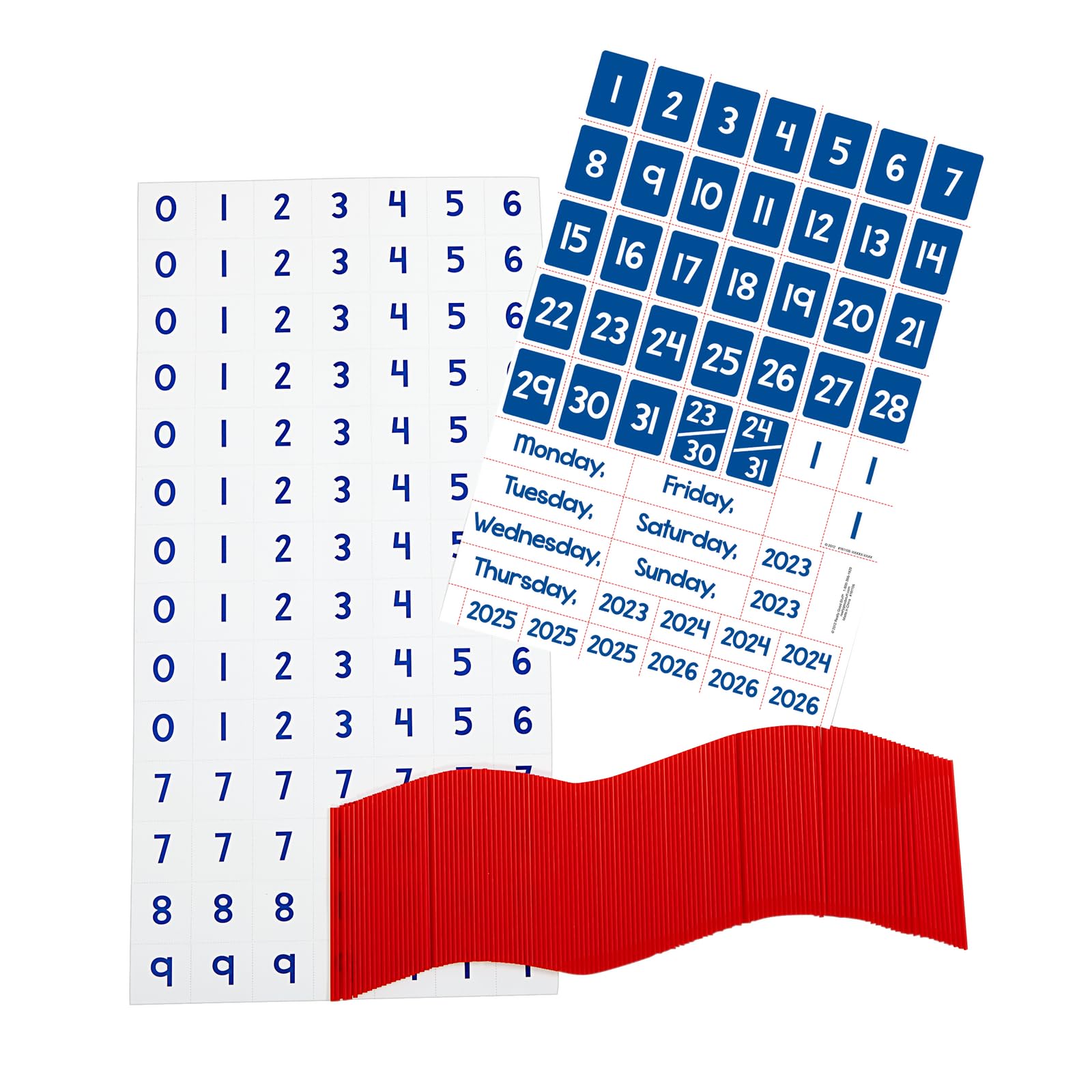 Snapklik.com : Really Good Stuff All About Today Pocket Chart - 22" X ...