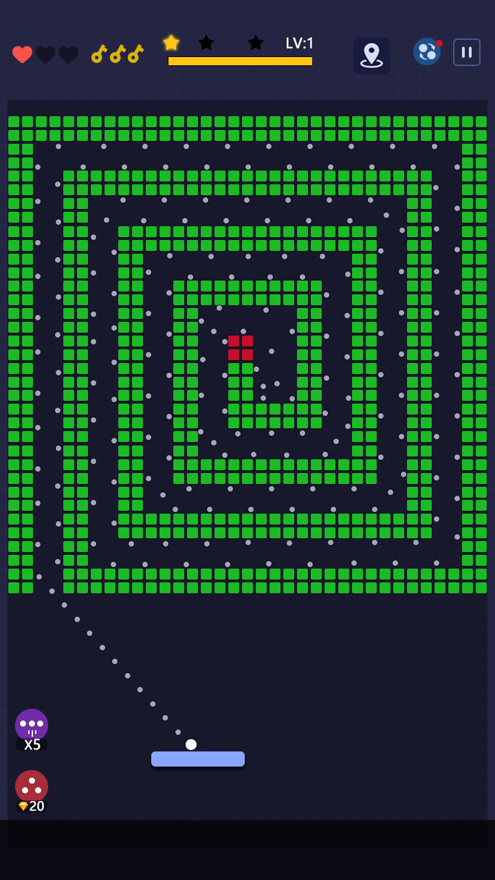 Bricks Breaker-Puzzle games - App on Amazon Appstore