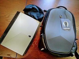 Amazon.com: Alienware Vindicator Gaming Laptop Backpack, 18-Inch, Black ...