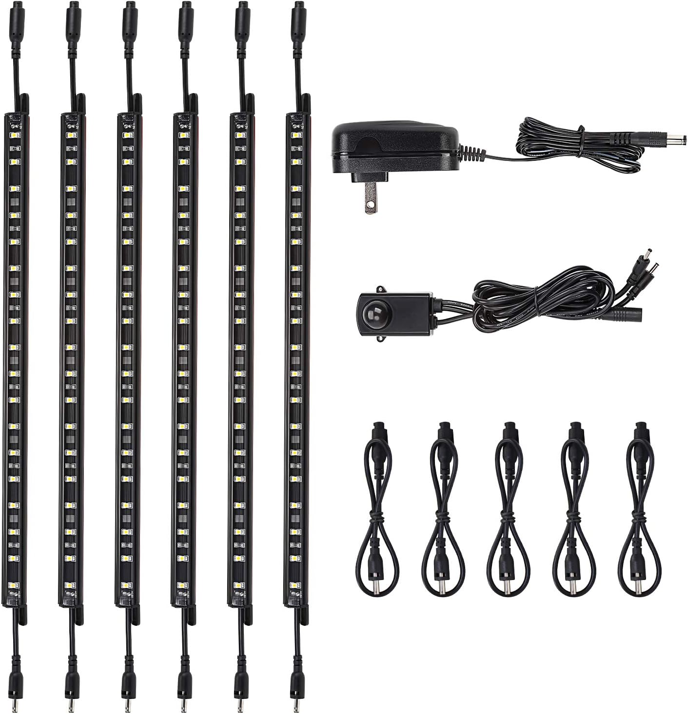 TORCHSTAR LED Safe Light Kit 12Inch, Motion Sensor Linkable Light Bars ...
